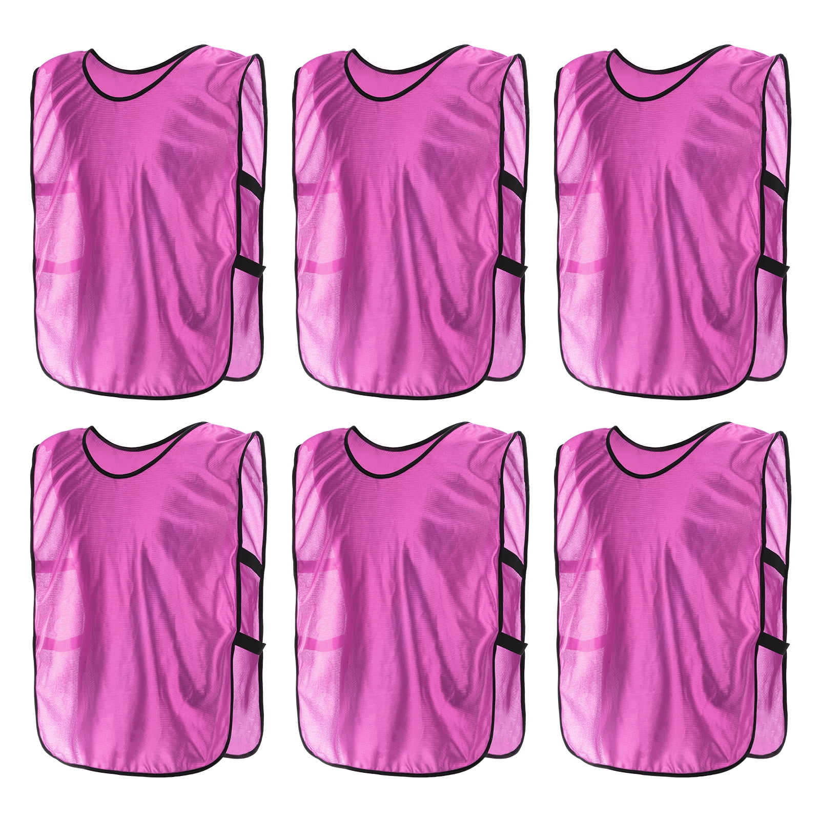 Scrimmage Training Vest 17x11" Soccer Jersey Sport Team Pinnies, Pink 6 ...
