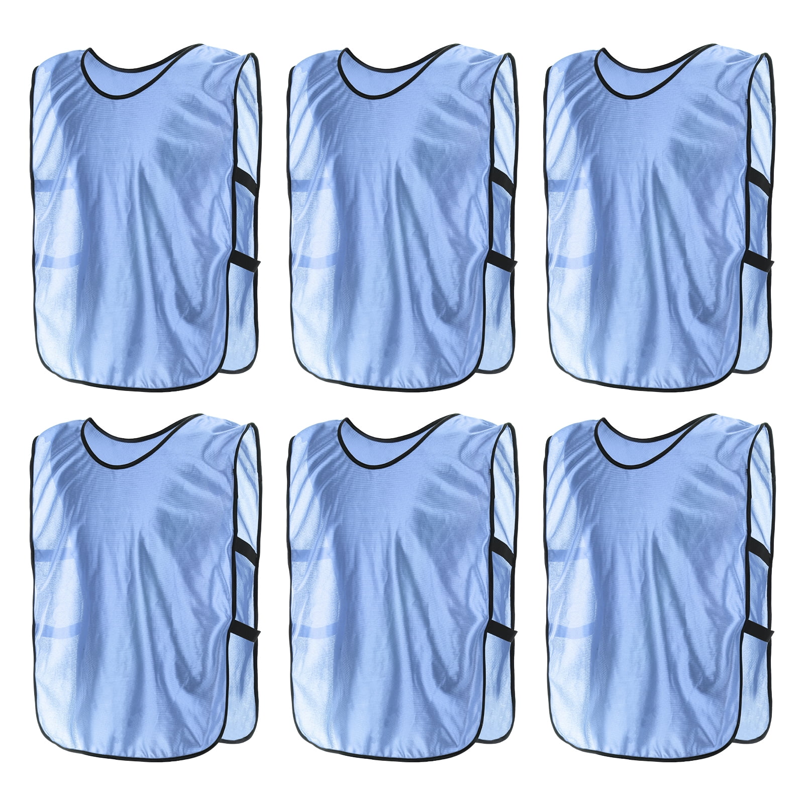 Scrimmage Training Vest 22x14" Soccer Jersey Sport Team Pinnies, Sky ...