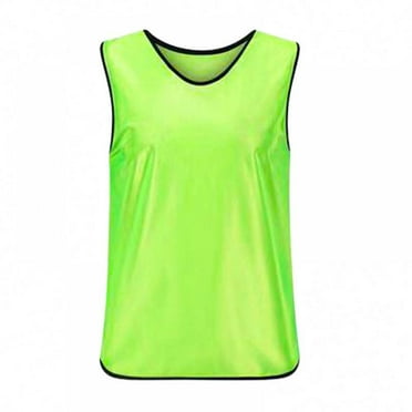 12 PCS Kid's Football Pinnies 2 Colors Quick Drying Soccer Jerseys ...