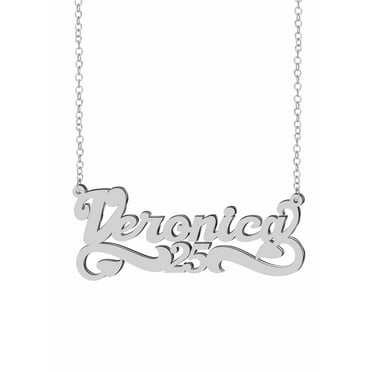 Personalized Script Name Necklace - Walmart.com