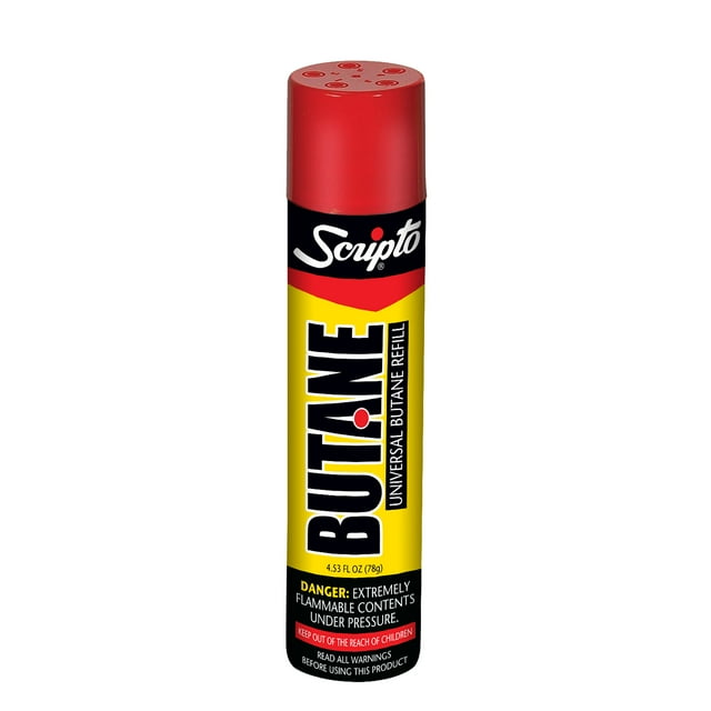 Scripto Butane Gas Canister 78 Grams 1 Pack - Walmart.com