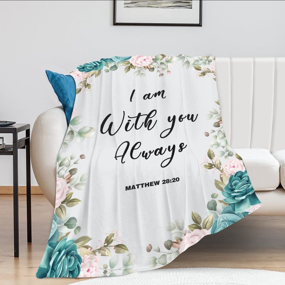 Scripture Blanket Inspirational Christian Throw Blanket Spiritual ...
