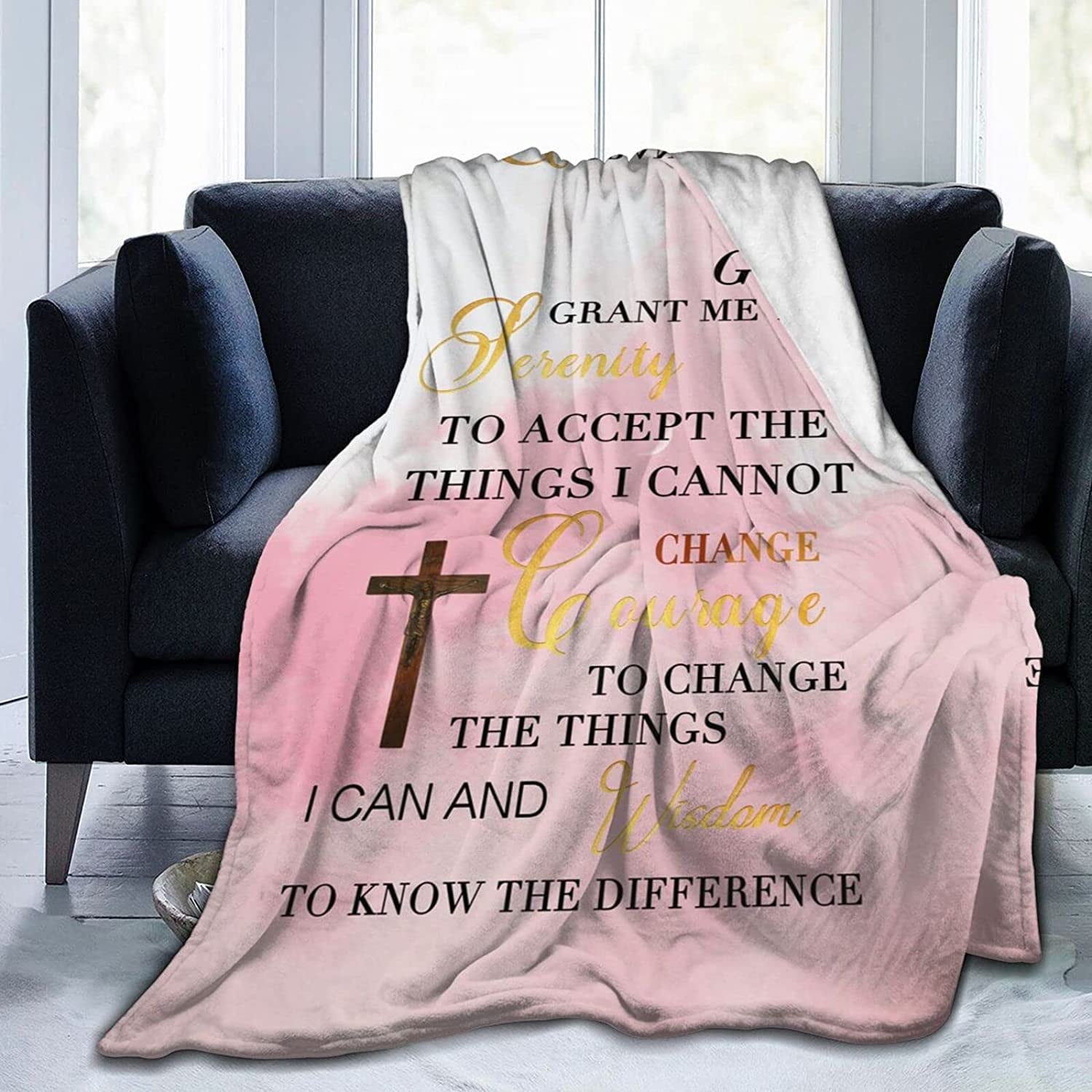 Scripture Blanket Spiritual Gifts for Christian Women Religious Throw ...