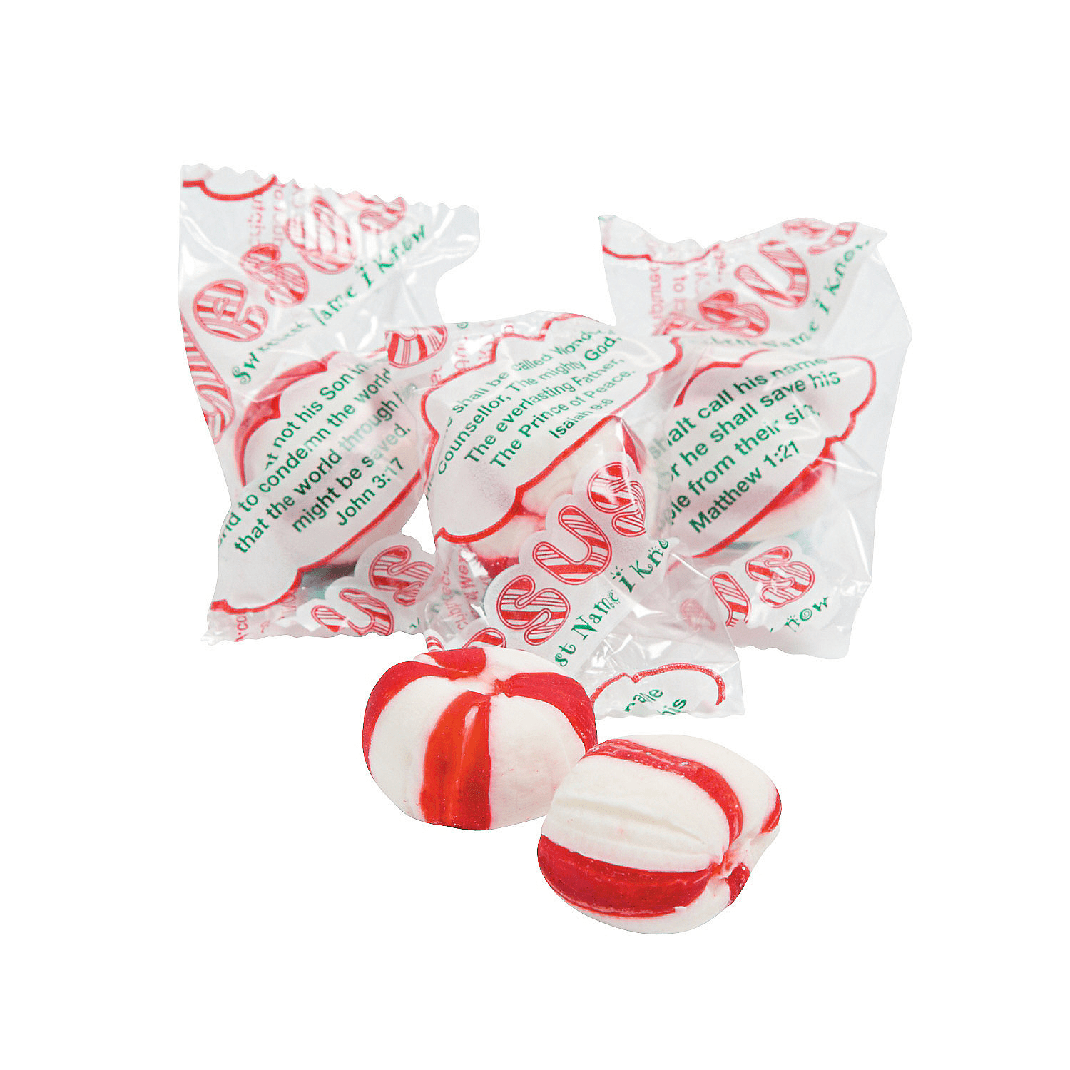 Scripture Candy™ Old-Fashioned Soft Mints, Edibles, Christmas, 55 ...