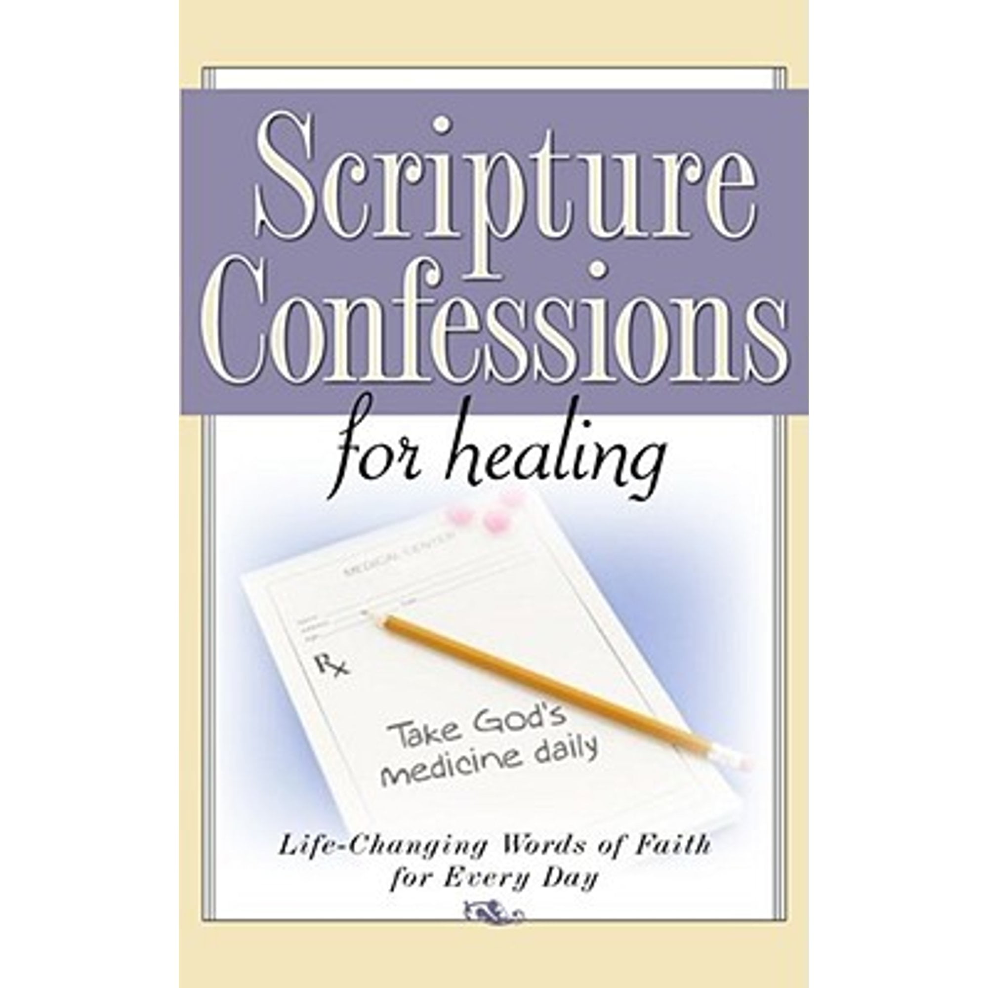 Pre-Owned Scripture Confessions for Healing: Life-Changing Words of ...