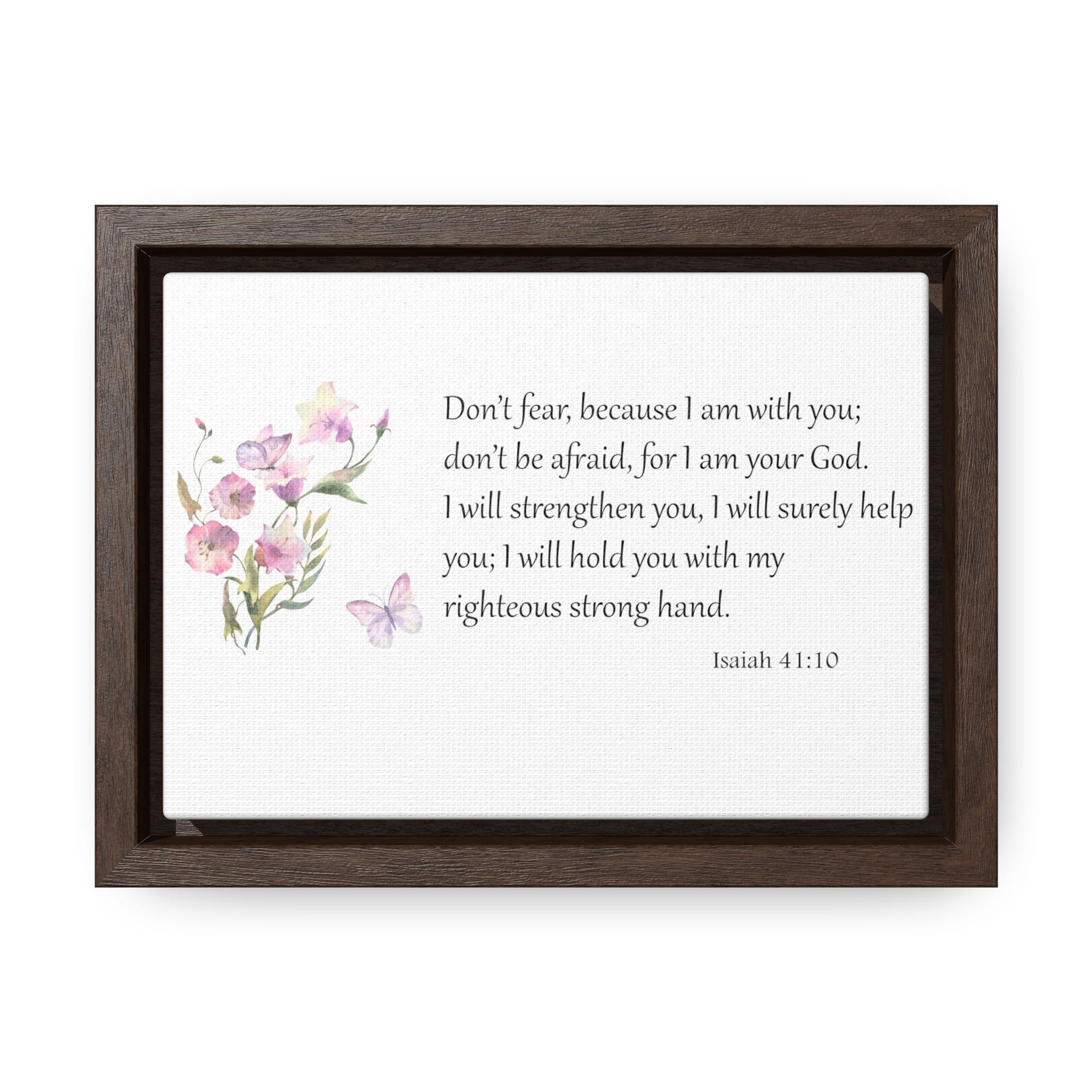 Scripture Sign, Bible Verse Sign, Don't Be Afraid, Isaiah 41:10 ...