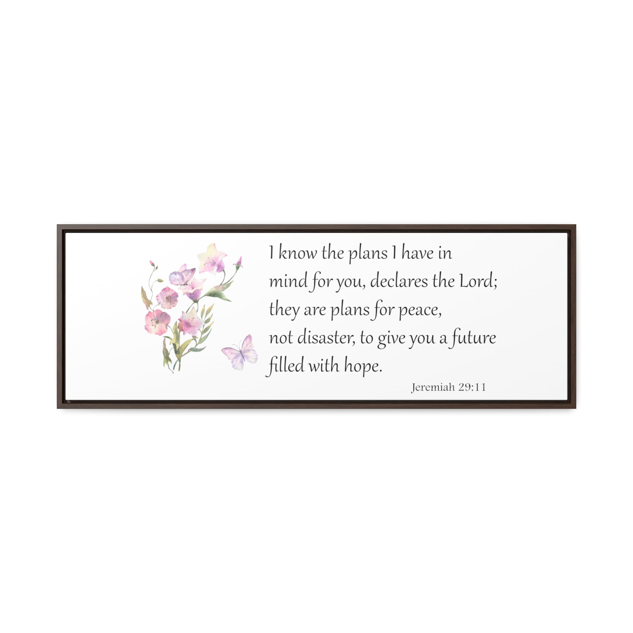 Scripture Sign, Bible Verse Sign, God Has a Plan For You, Jeremiah 29: ...