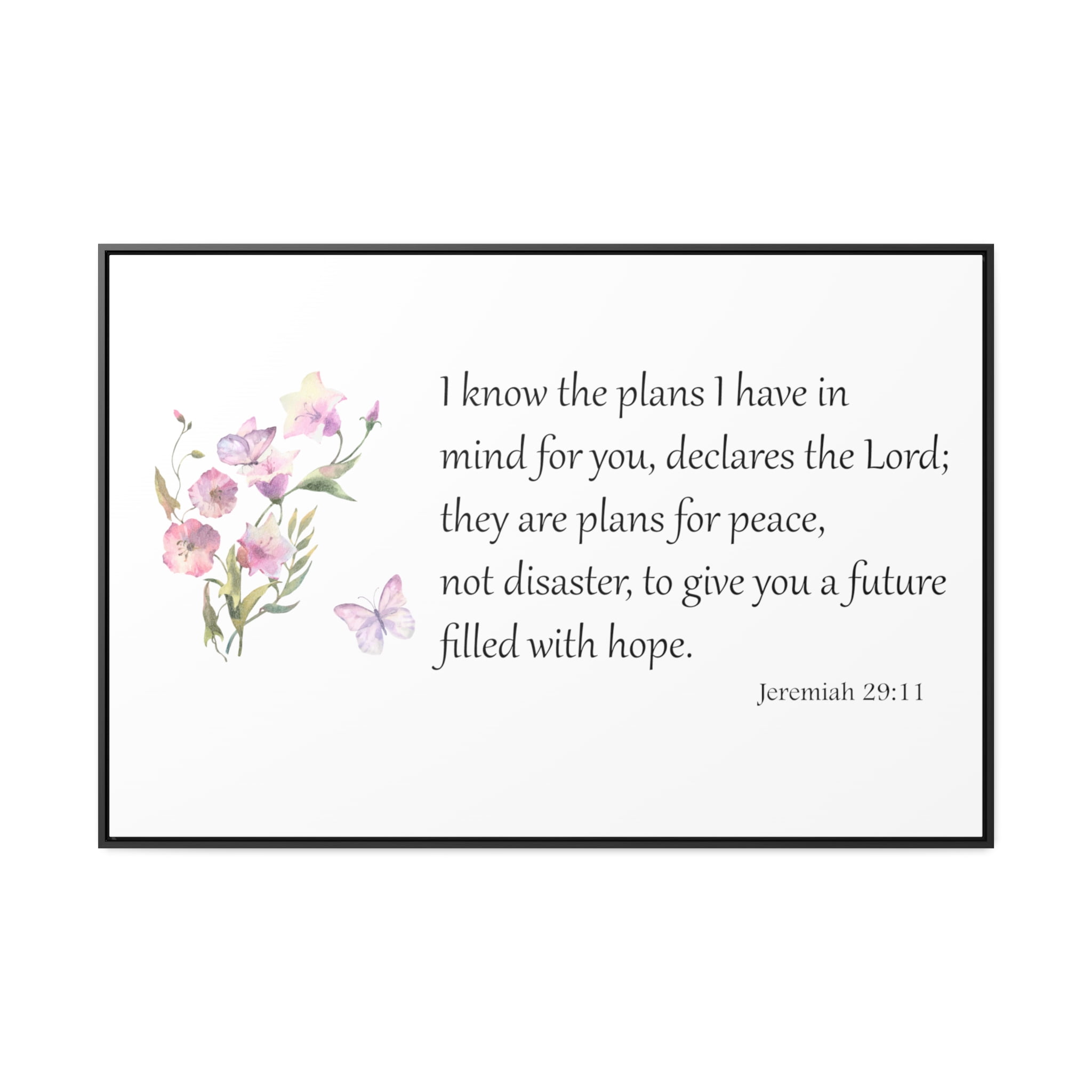Scripture Sign, Bible Verse Sign, God Has a Plan For You, Jeremiah 29: ...