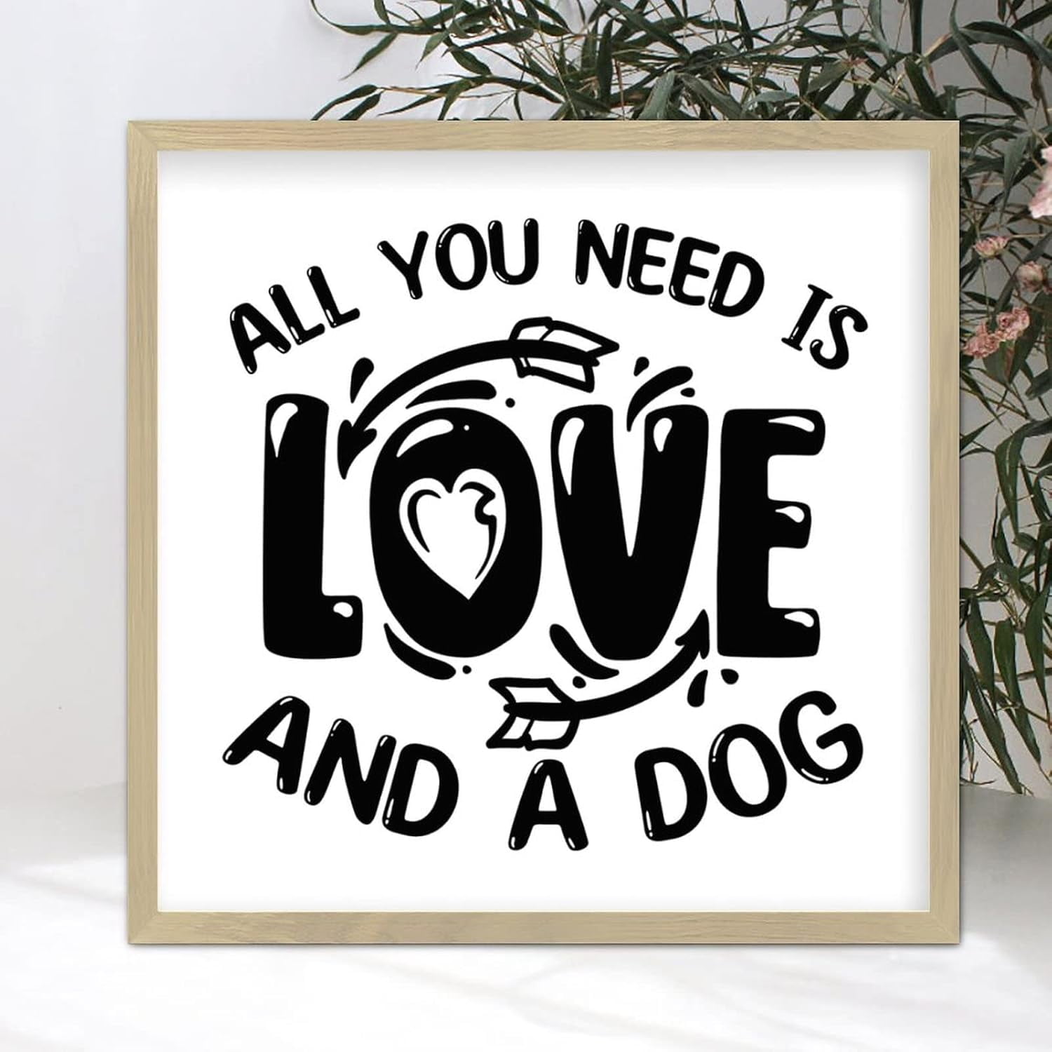 Scripture Verses Wood Sign With Inspirational Quotes All You Need Is ...