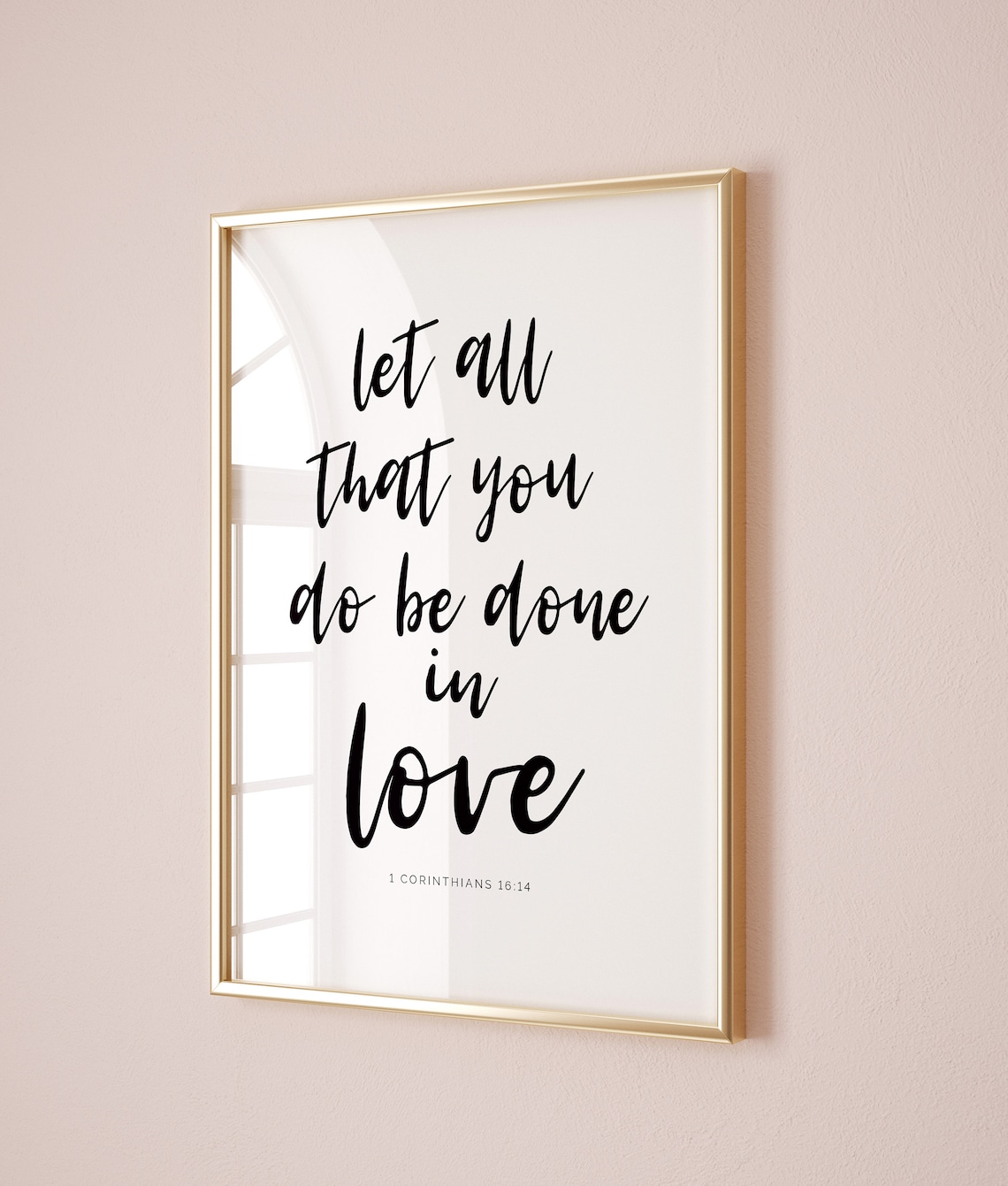 Scripture Wall Art, Bible Verse Wall Art Inspirational Christian ...
