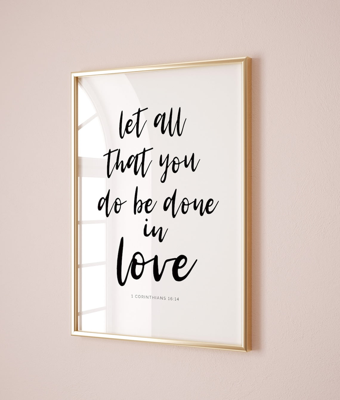 Scripture Wall Art, Bible Verse Wall Art Inspirational Christian ...