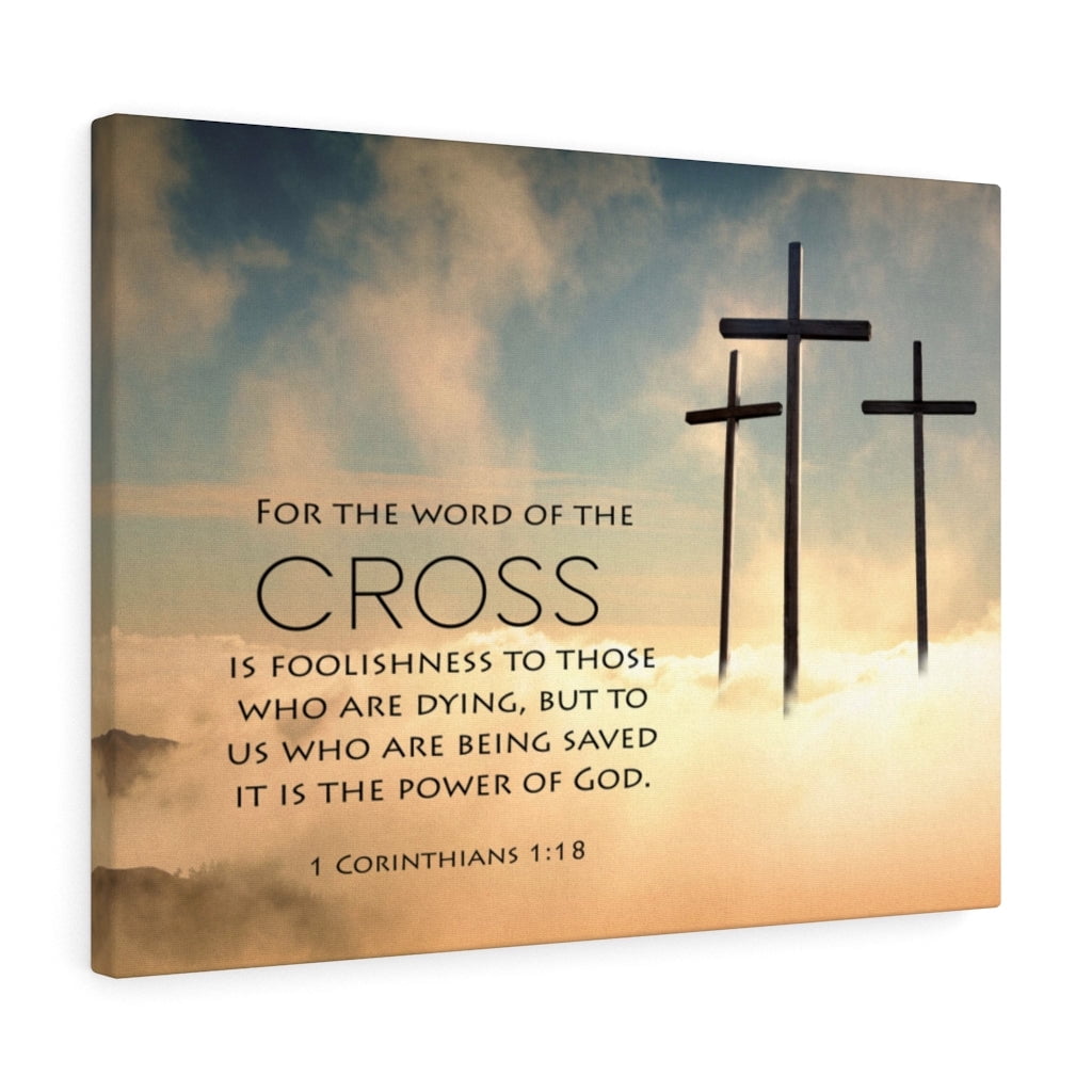 Scripture Walls 1 Corinthians 1:18 The Word of the Cross Bible Verse ...