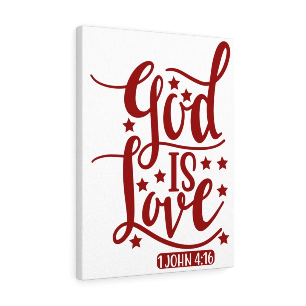 Scripture Walls 1 John 4:16 God Is Love Bible Verse Canvas Christian ...