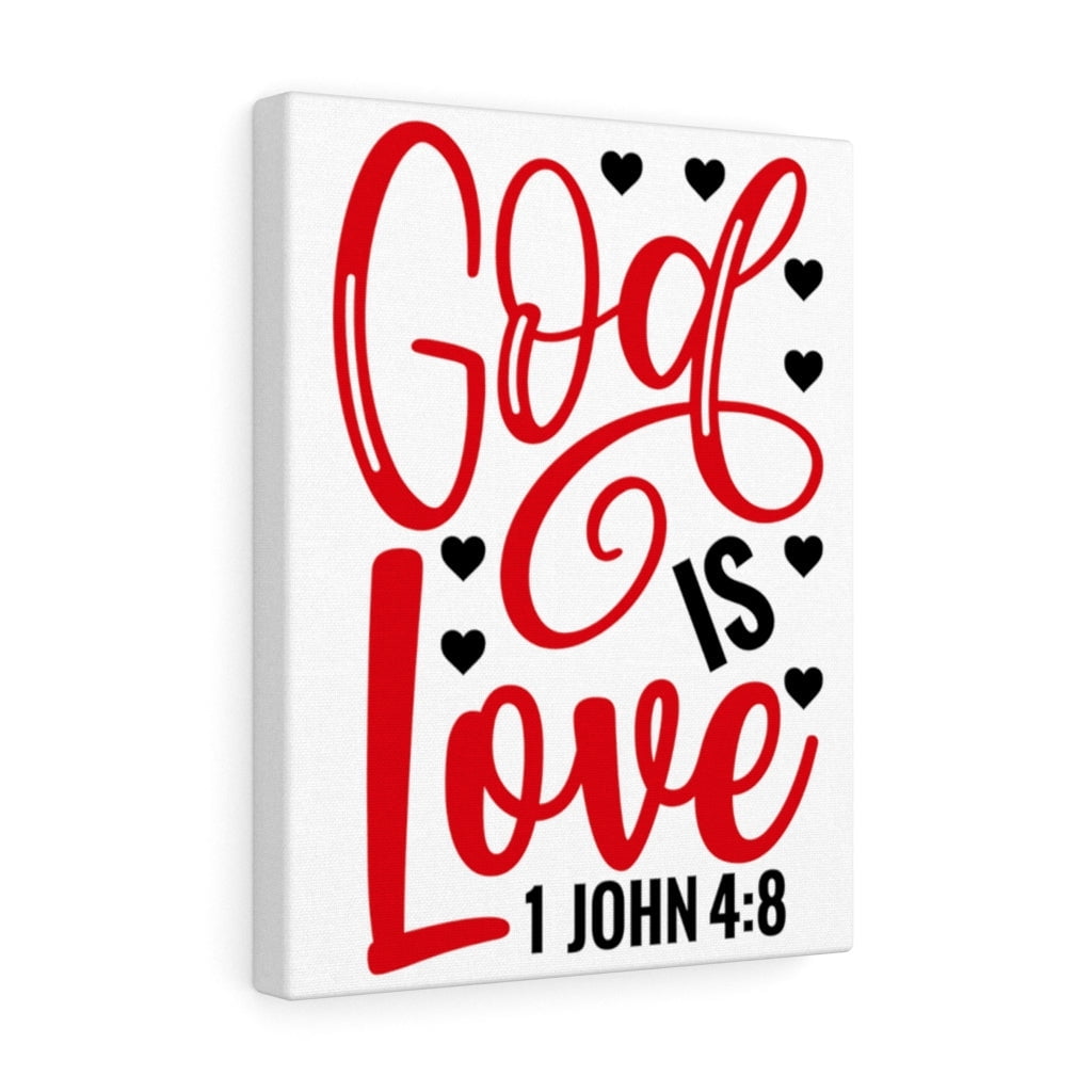 Scripture Walls 1 John 4:8 God Is Love Bible Verse Canvas Christian ...