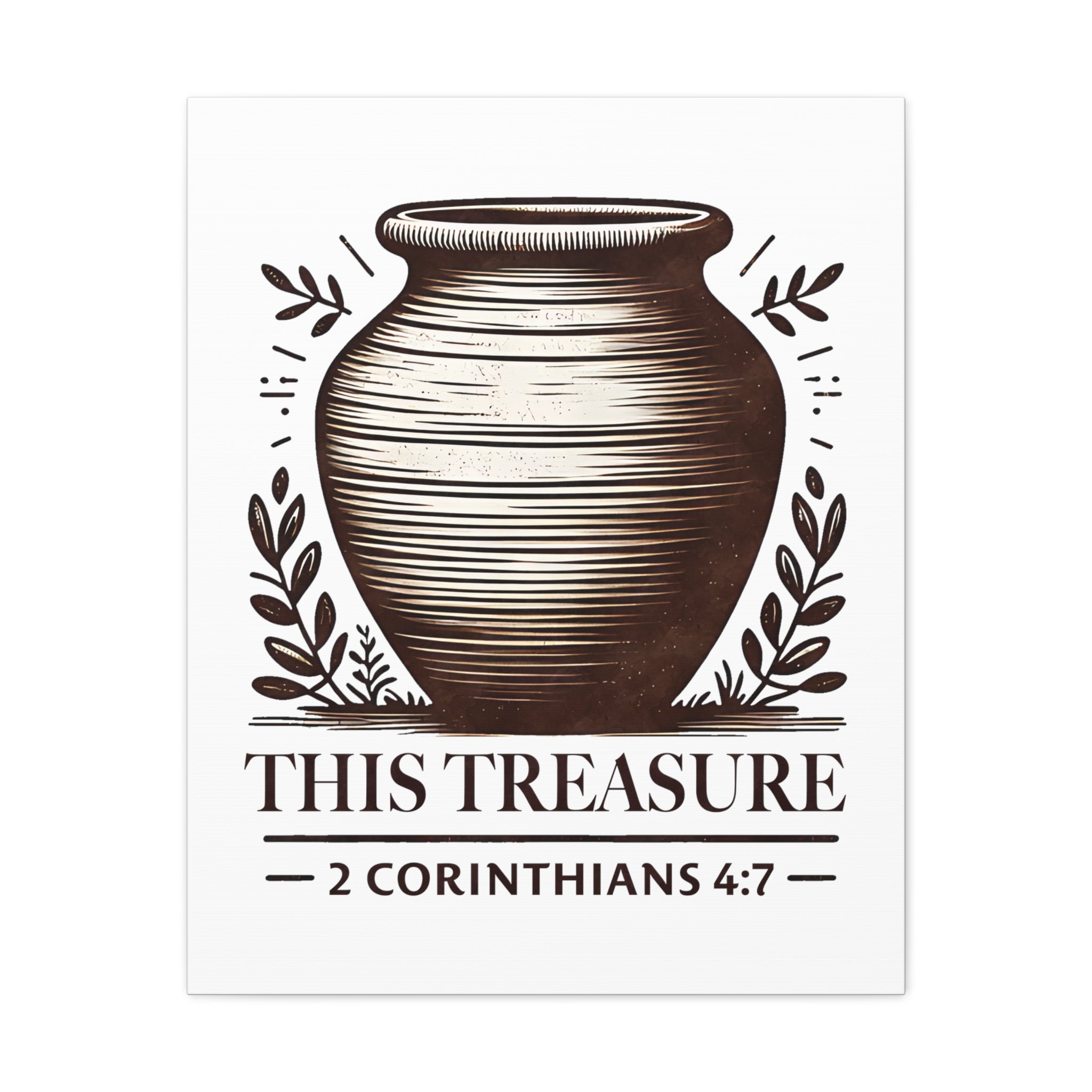 Scripture Walls 2 Corinthians 4:7 This Treasure Bible Verse Canvas ...