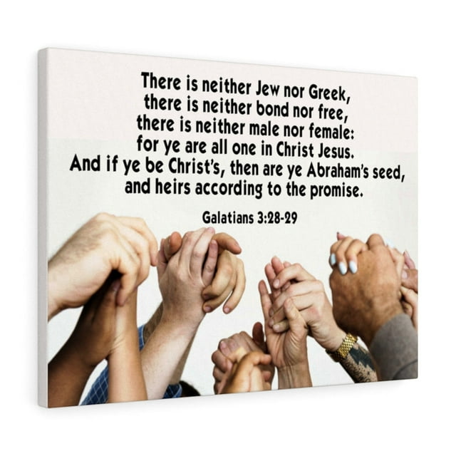 Scripture Walls Abraham's Seed Galatians 3:28-29 Wall Art Christian ...