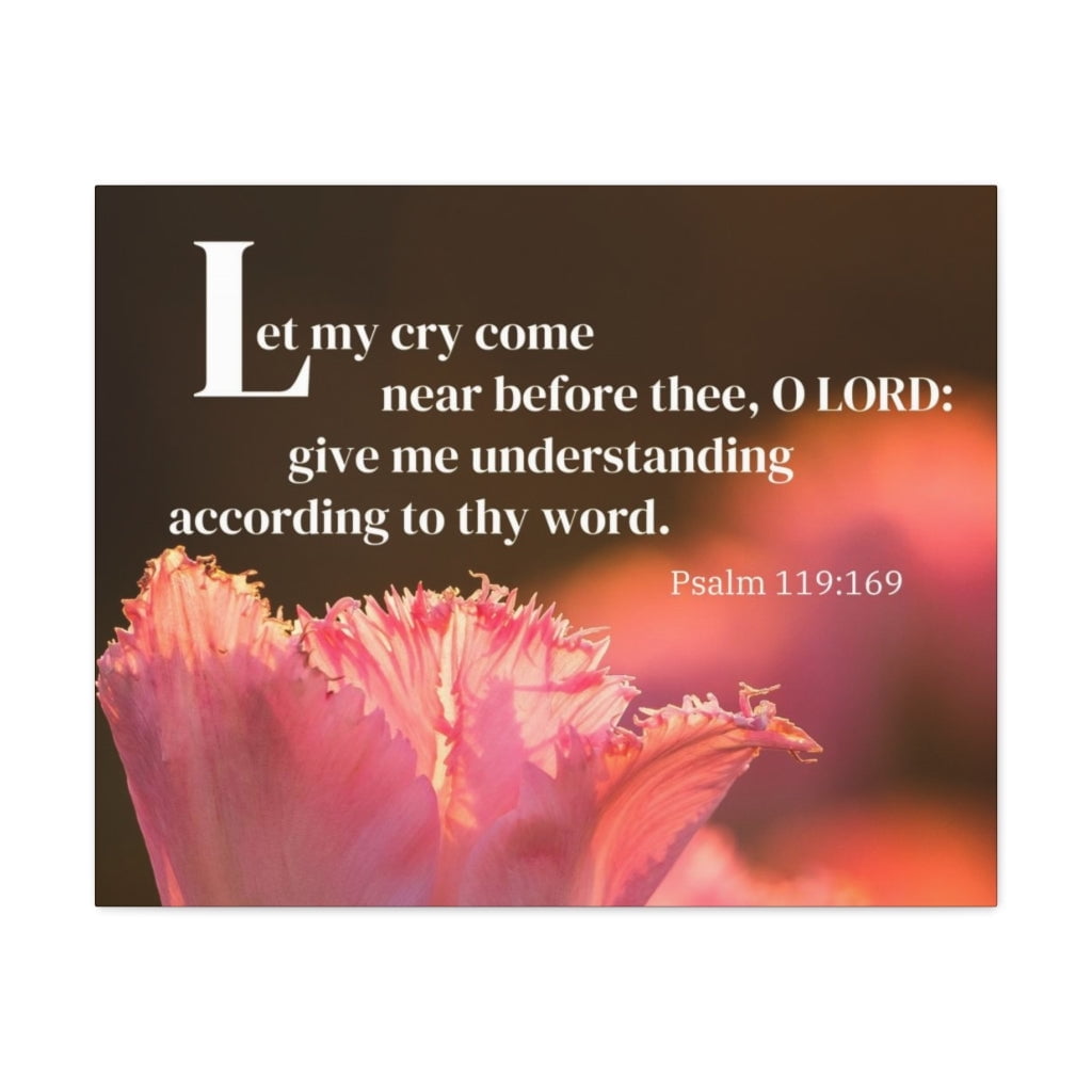 Scripture Walls Psalm 116:169 According To Thy Word Bible Verse Canvas ...