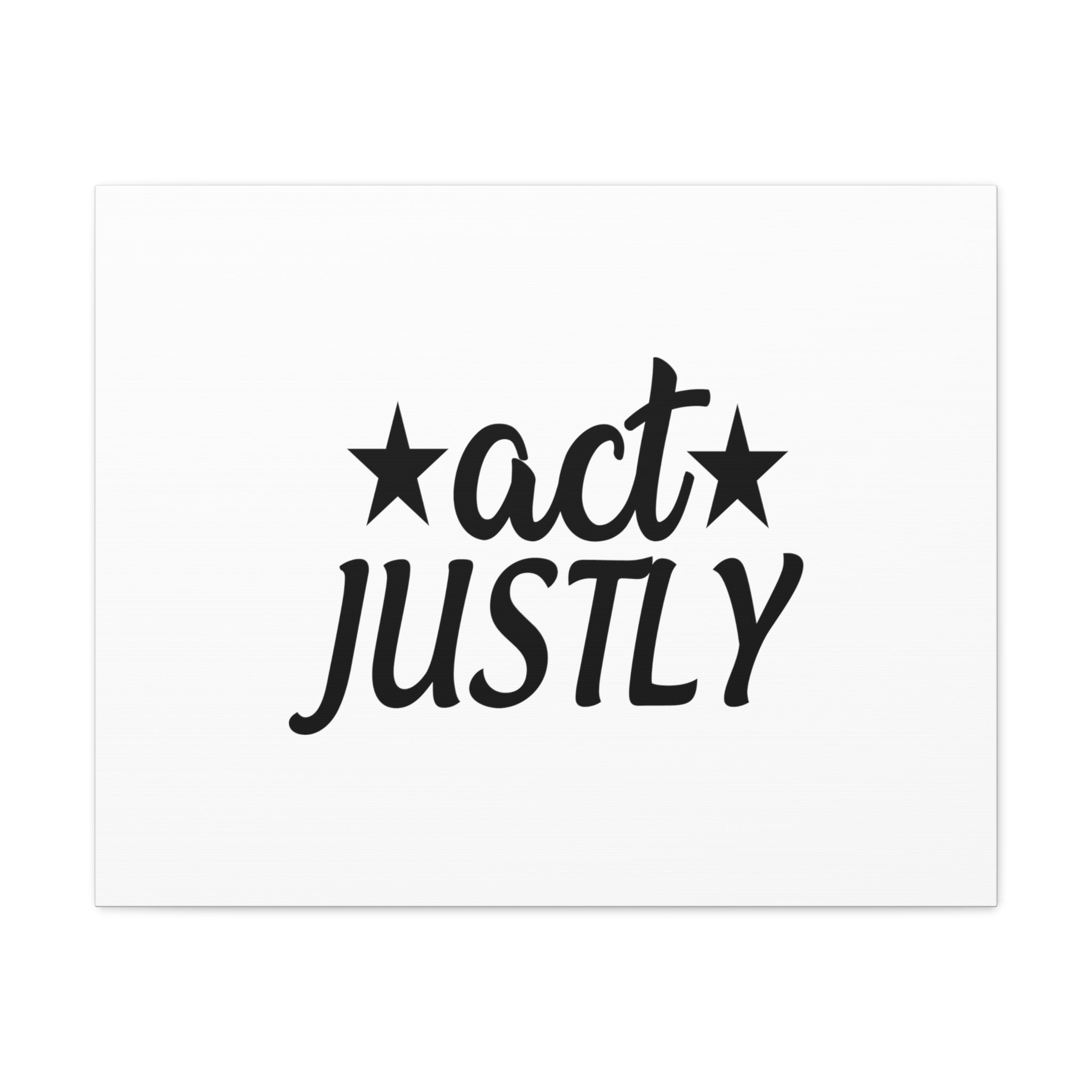 Scripture Walls Act Justly Micah 6:8 Star Christian Wall Art Bible ...