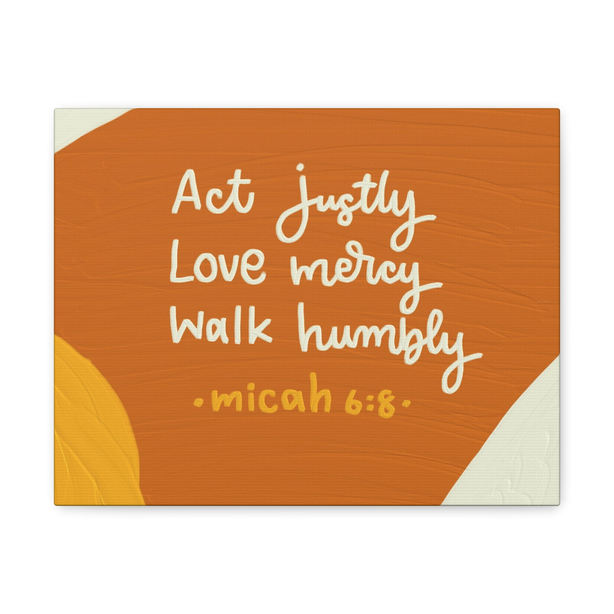 Scripture Walls Act Justly Micah 6:8 Wall Art Bible Verse Print Ready ...