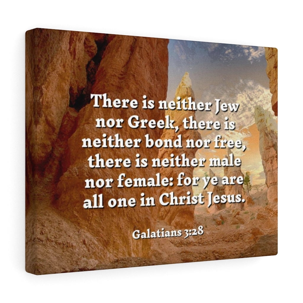 Scripture Walls All One Galatians 3:28 Bible Verse Canvas Christian ...