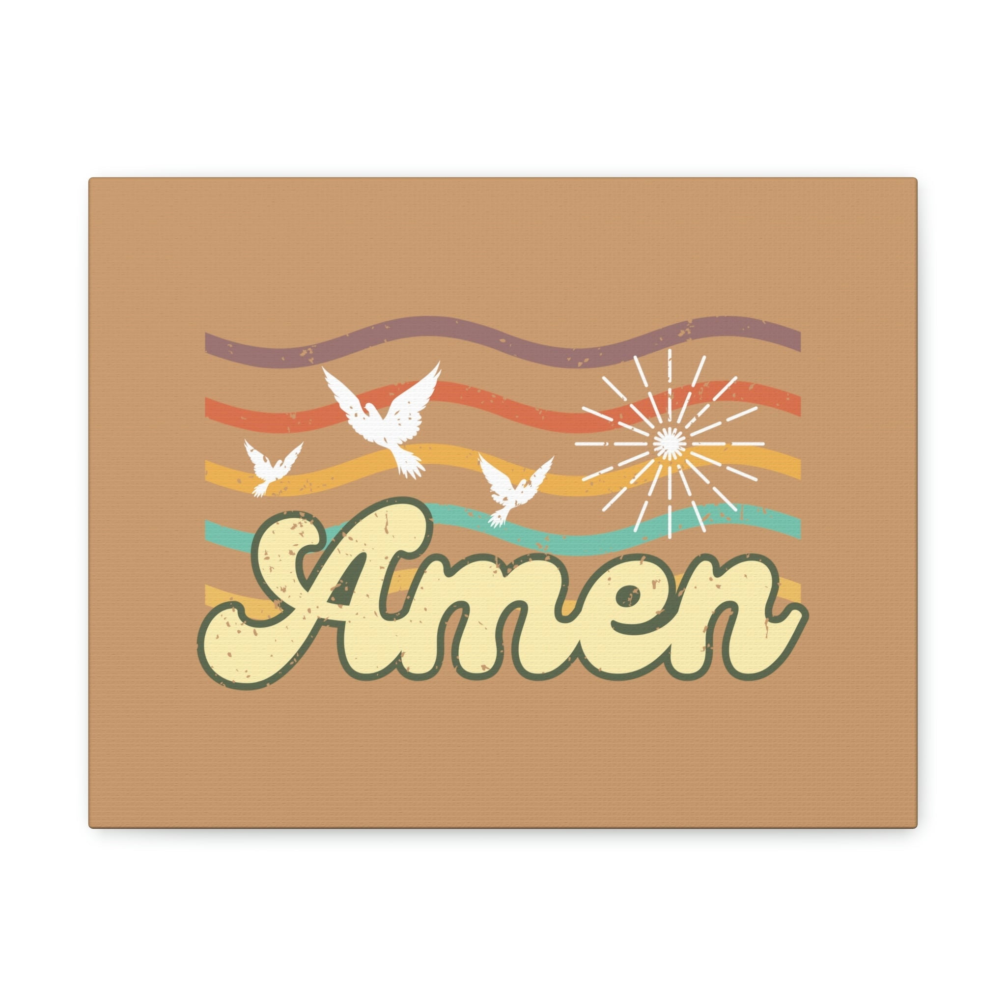 Scripture Walls Amen Psalm 72:19 Three Doves Christian Wall Art Bible ...