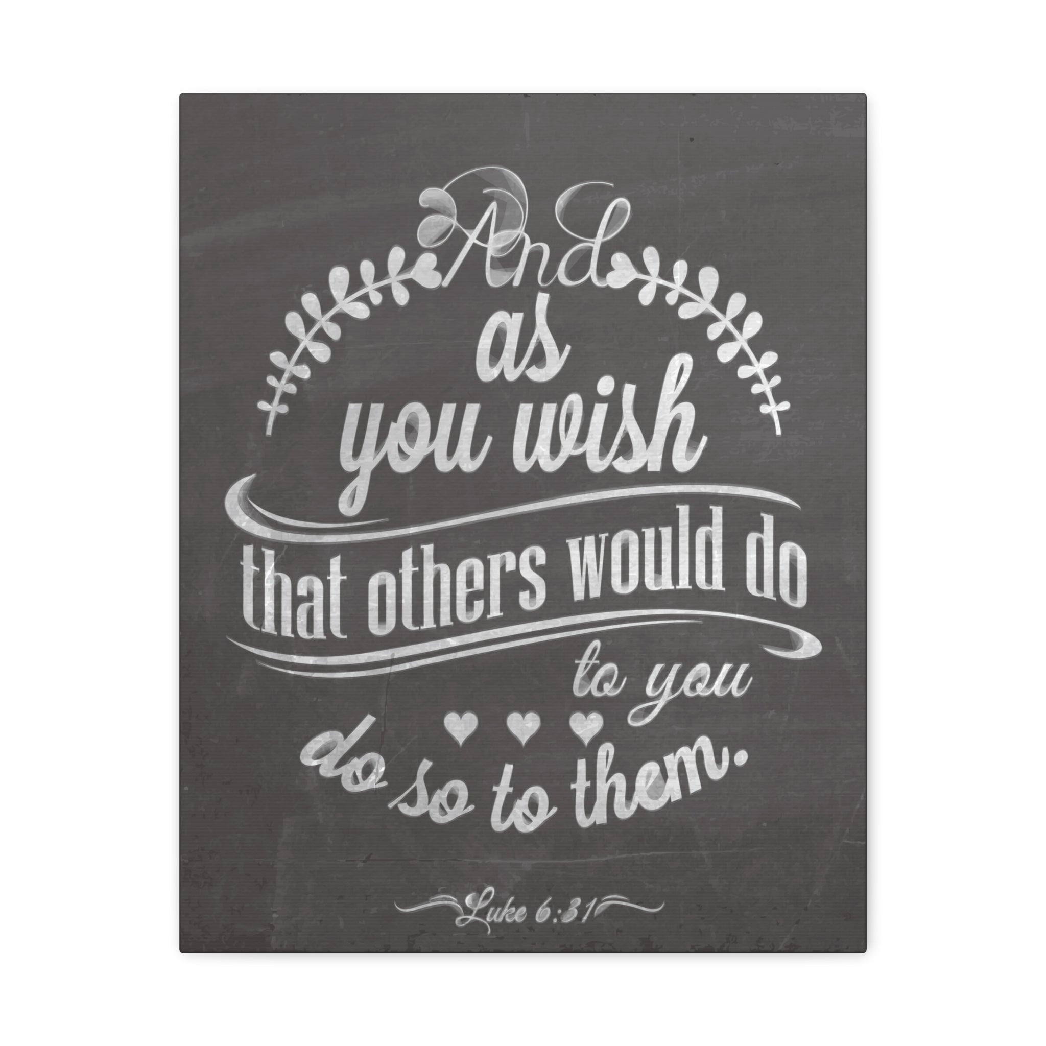 Scripture Walls And As You Wish Luke 6:31 Christian Wall Art Bible ...
