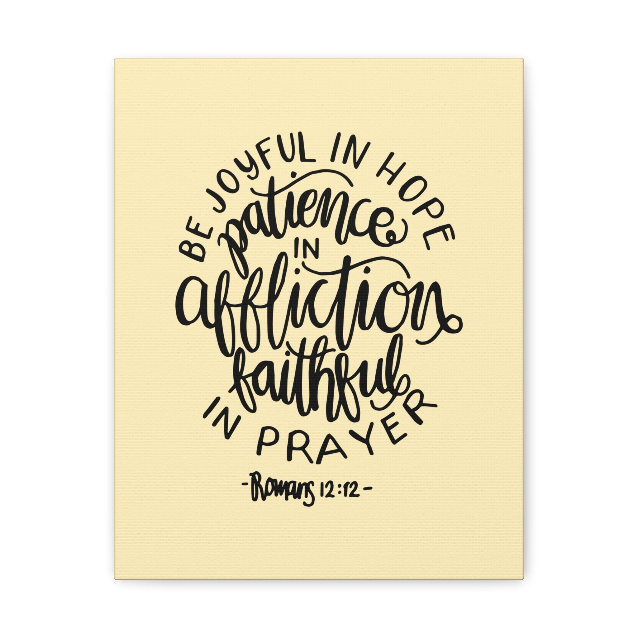 Scripture Walls Be Joyful In Hope Romans 12:12 Christian Wall Art Bible ...