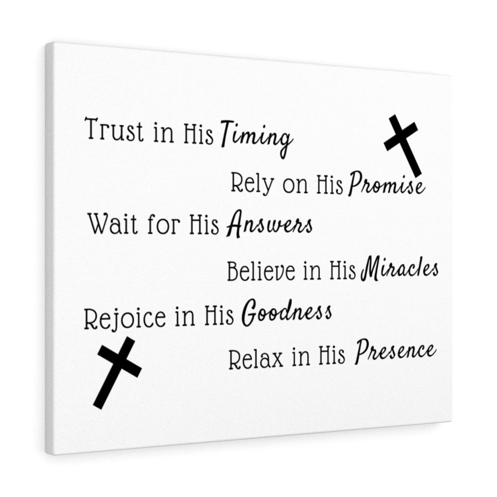 Scripture Walls Believe In His Miracles Bible Verse Canvas Christian ...