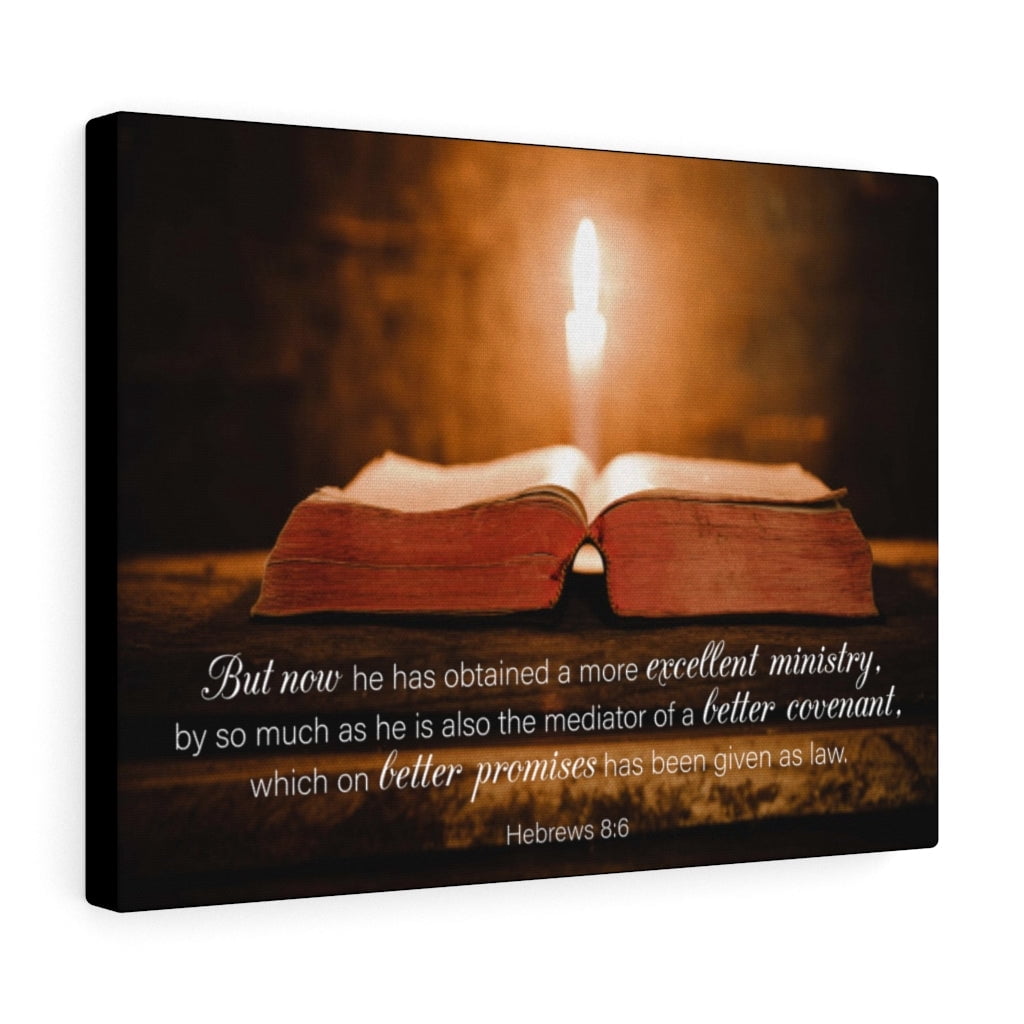 Scripture Walls Better Promises Hebrews 8:6 Wall Art Christian Home ...
