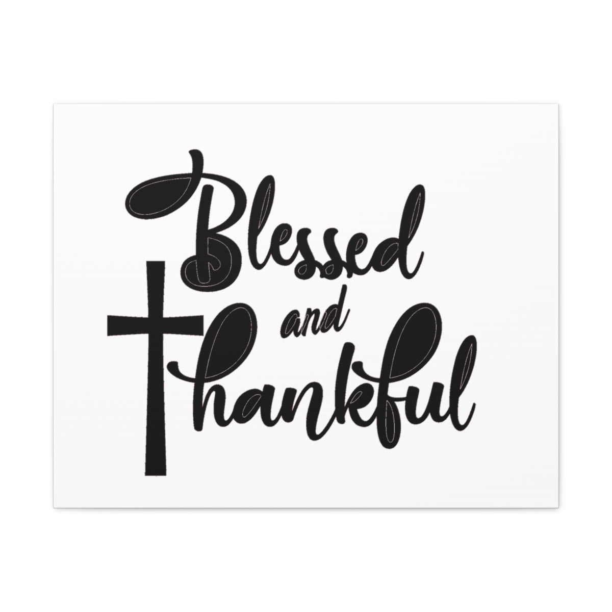 Scripture Walls Isaiah 12:4-5 Blessed And Thankful Bible Verse Canvas ...