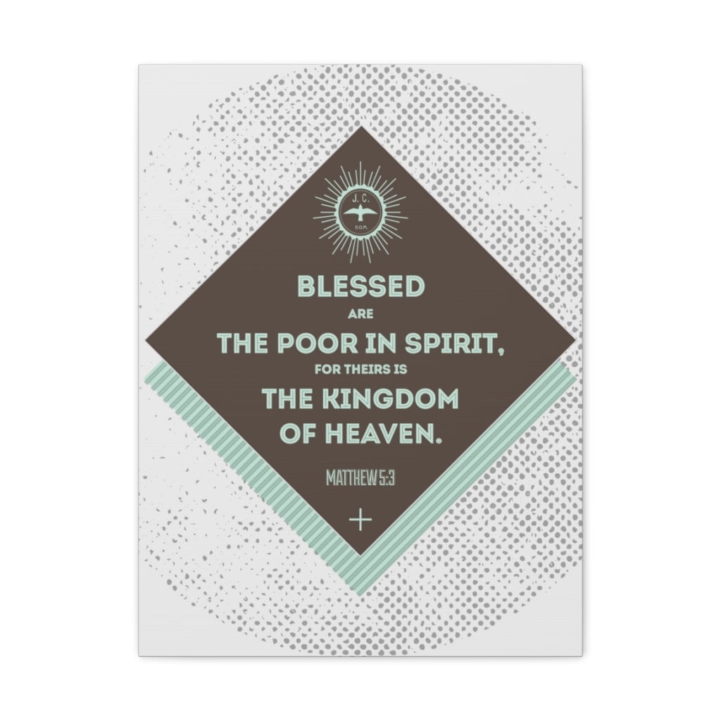 Scripture Walls Blessed Are The Poor In Spirit Matthew 5:3 Bible Verse ...