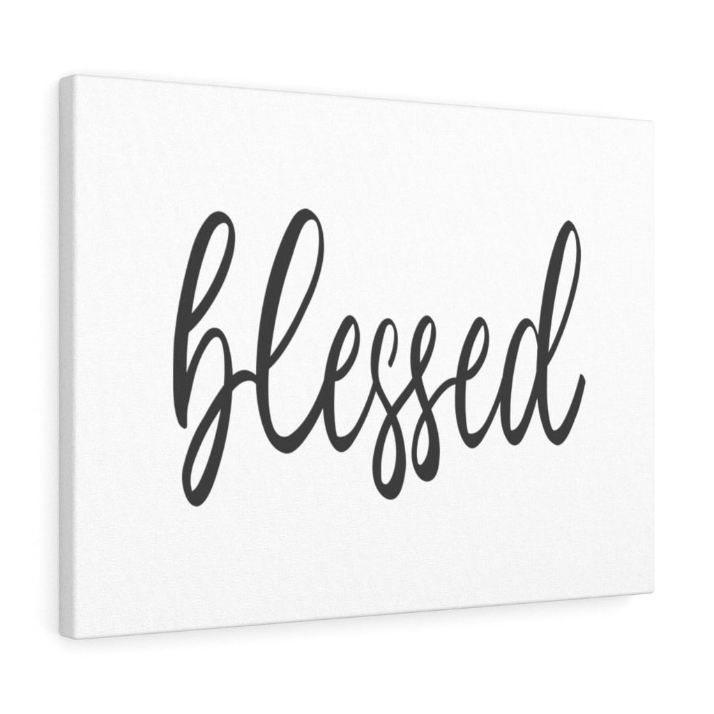 Scripture Walls Blessed Bible Verse Canvas Christian Wall Art Ready to ...