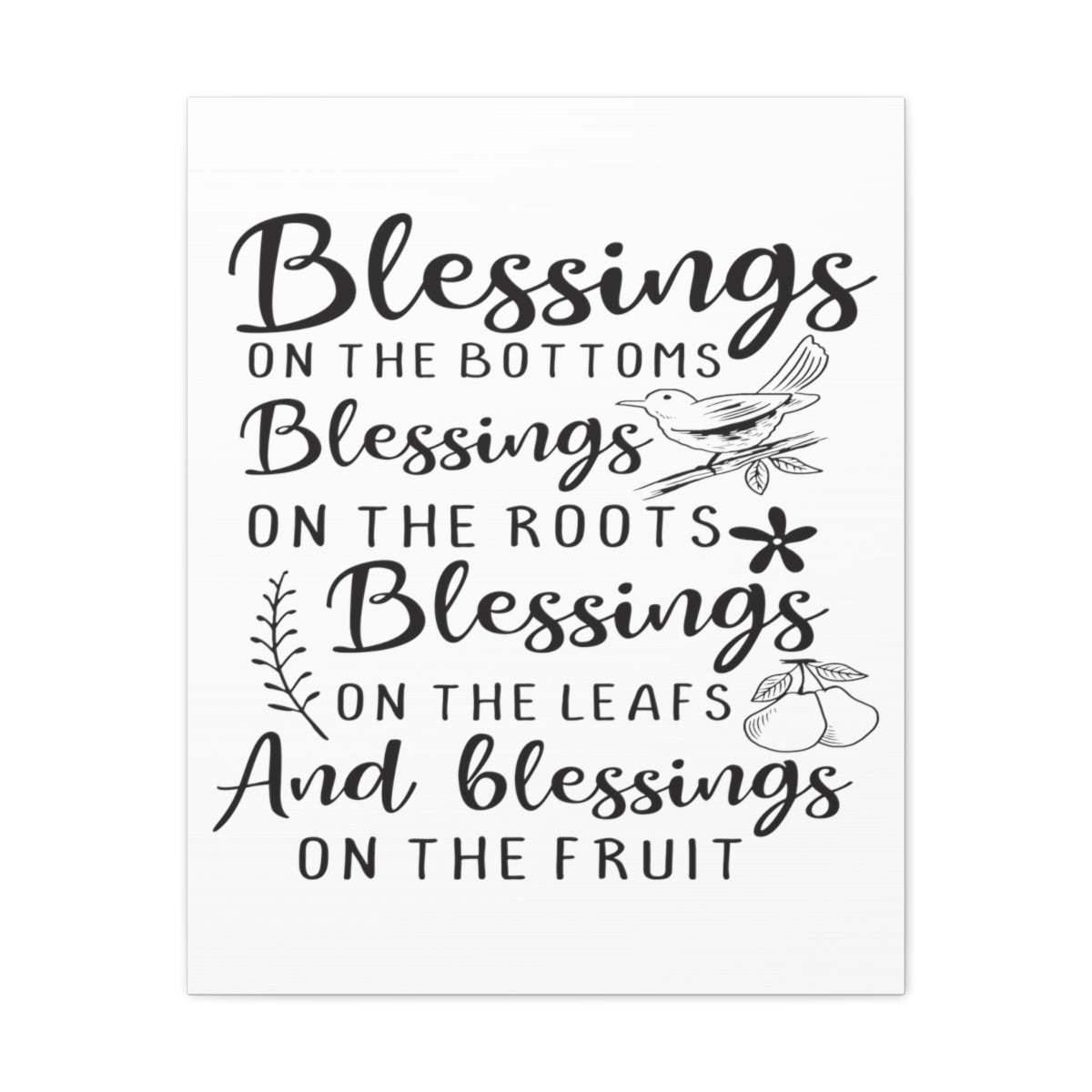 Scripture Walls Blessings On The Ephesians 1:3 Christian Wall Art Print ...