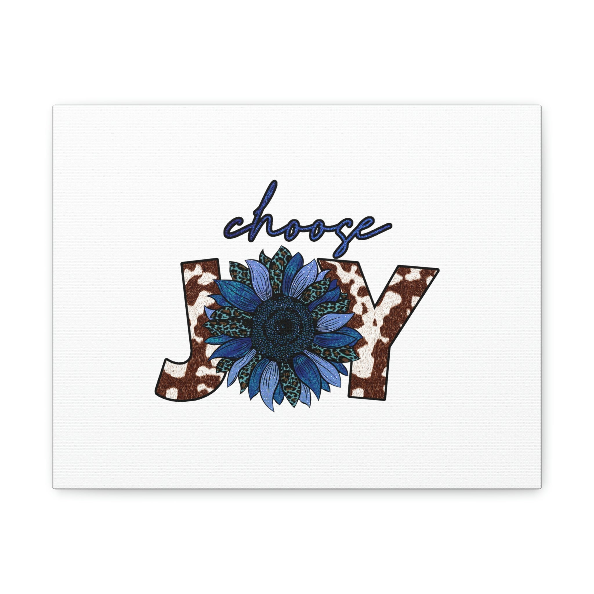 Scripture Walls Choose Joy Philippians 4:4 Blue Flower Christian Wall ...