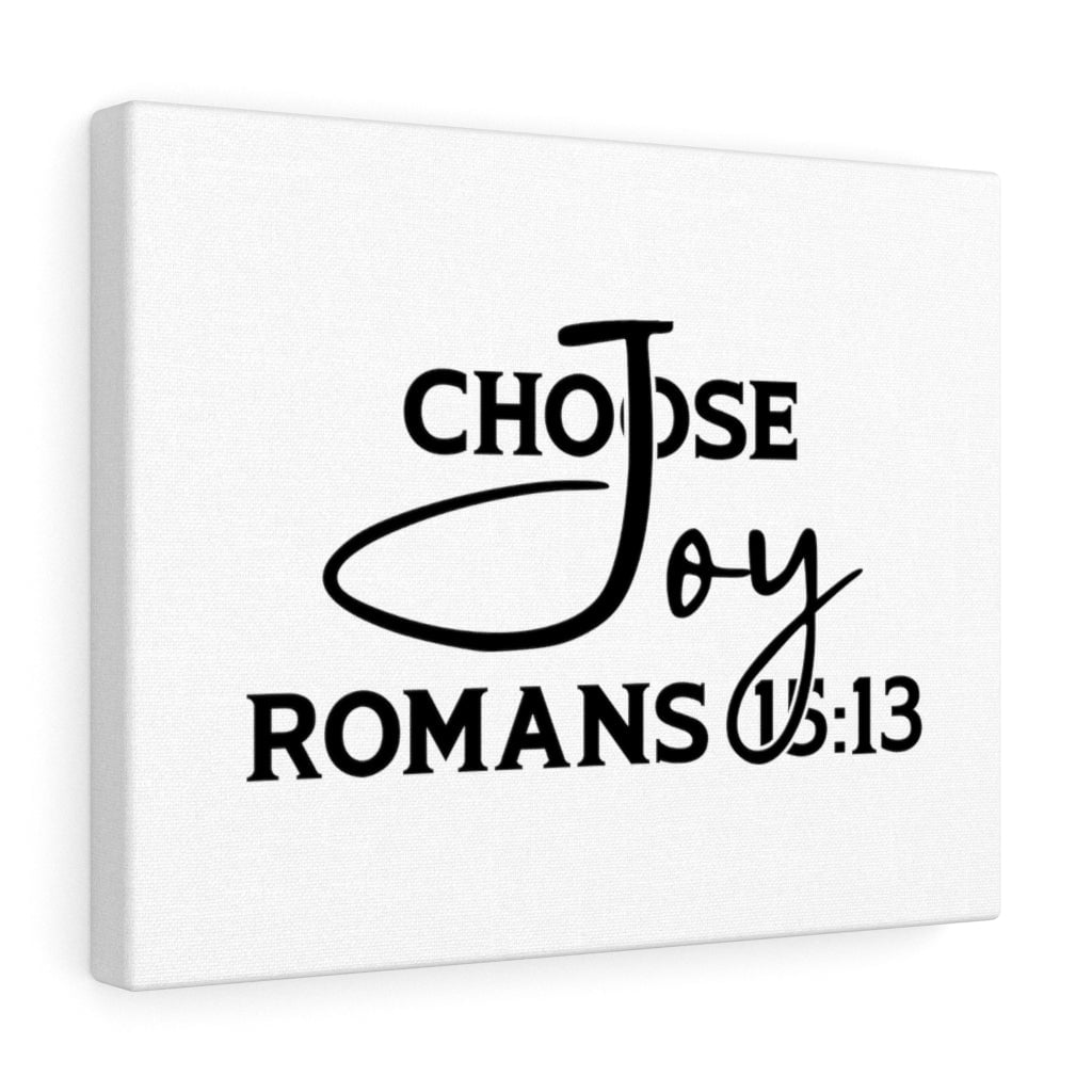 Scripture Walls Choose Joy Romans 15:13 Bible Verse Canvas Christian ...