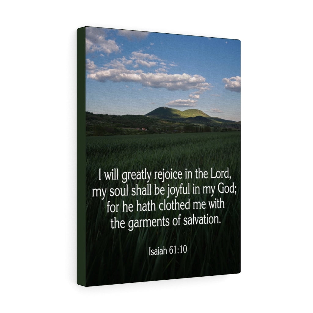 Scripture Walls Clothed in Salvation Isaiah 61:10 Wall Art Christian ...