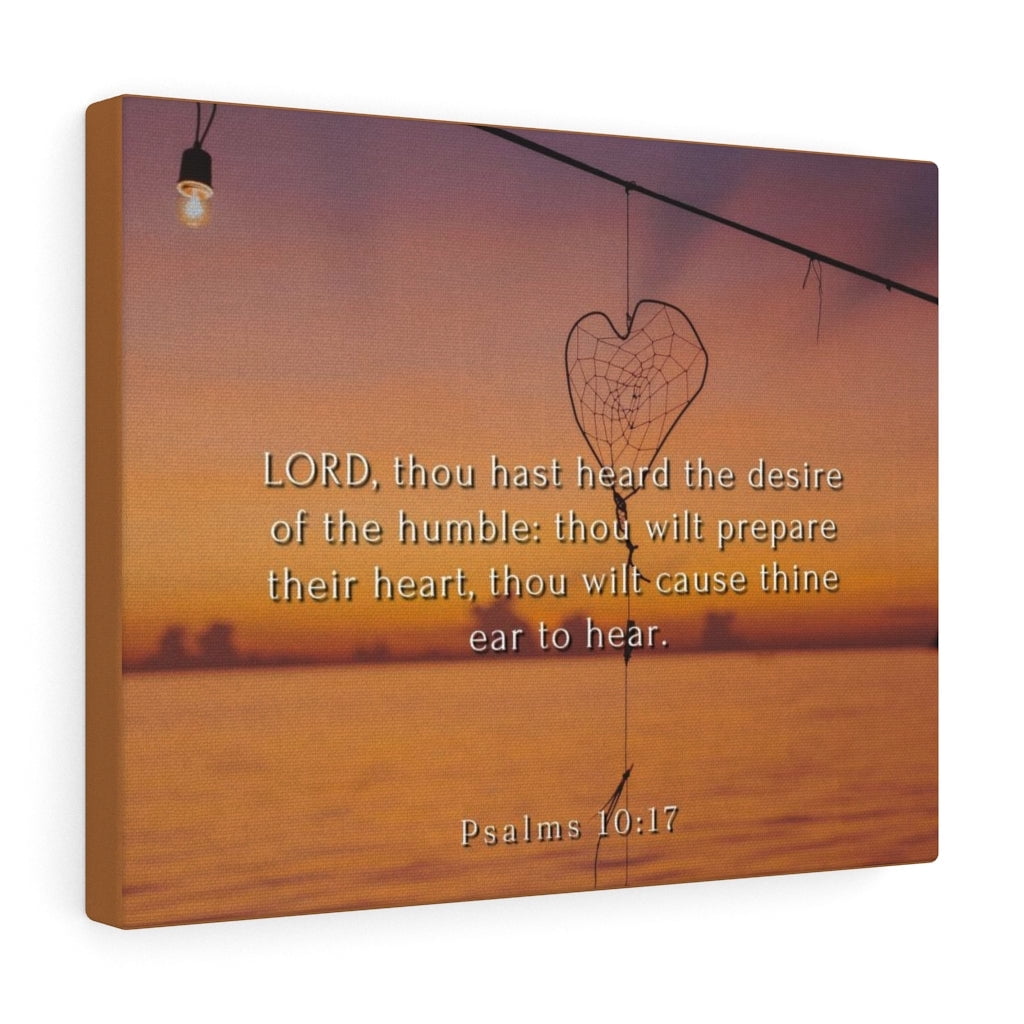 Scripture Walls Psalms 10:17 Desire Of The Humbles Bible Verse Canvas ...
