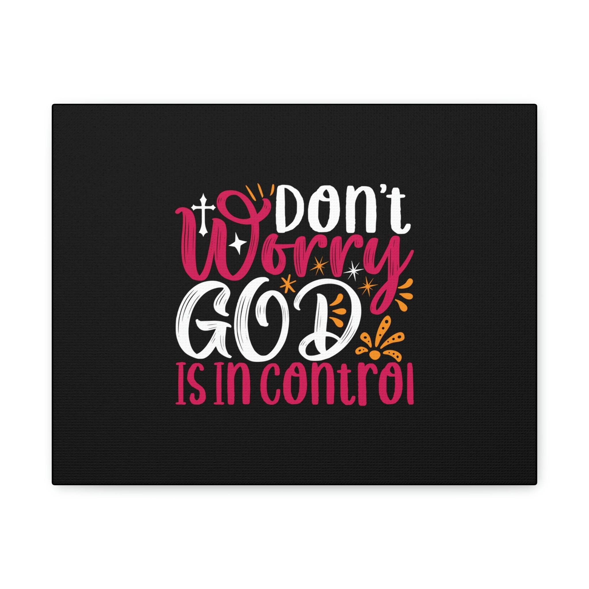 Scripture Walls Don't Worry God Is In Control Proverbs 19:21 Christian ...