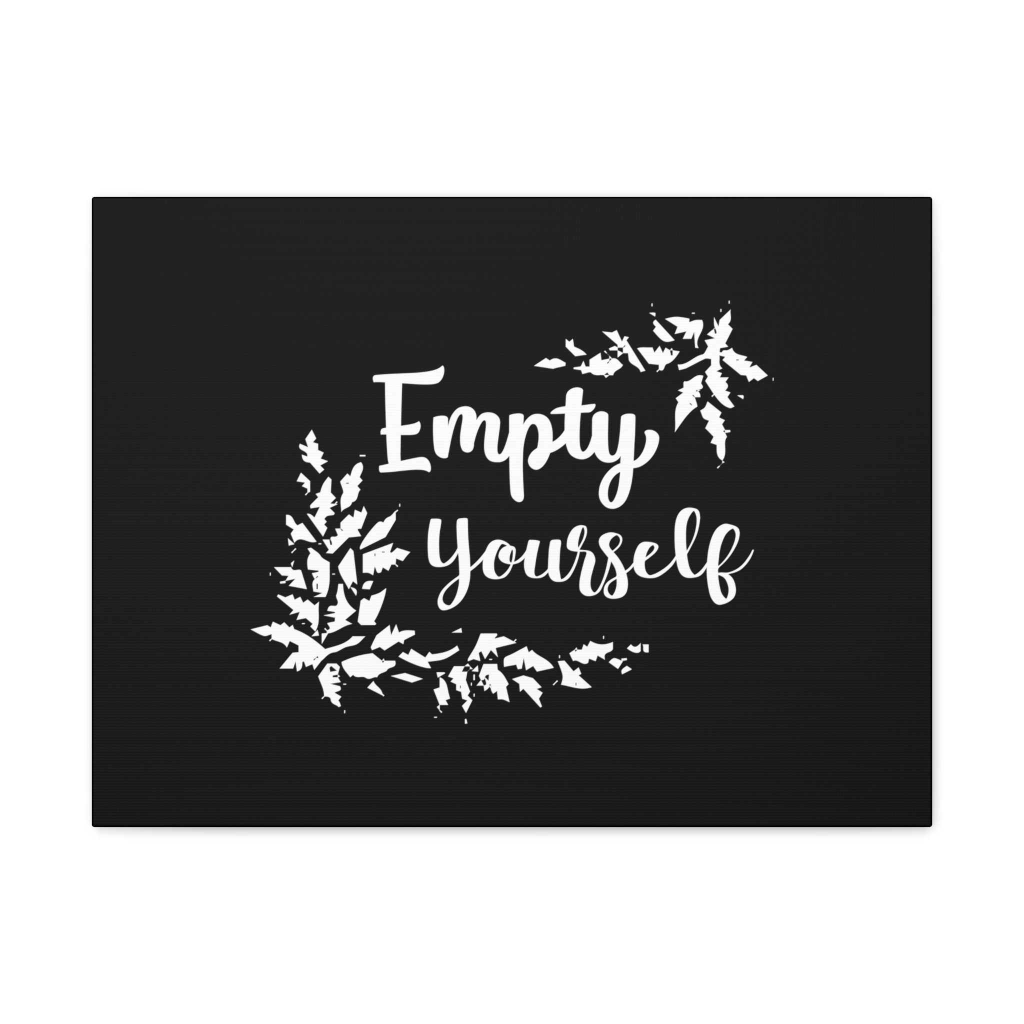 Scripture Walls Empty Yourself Matthew 11:28 Christian Wall Art Bible ...
