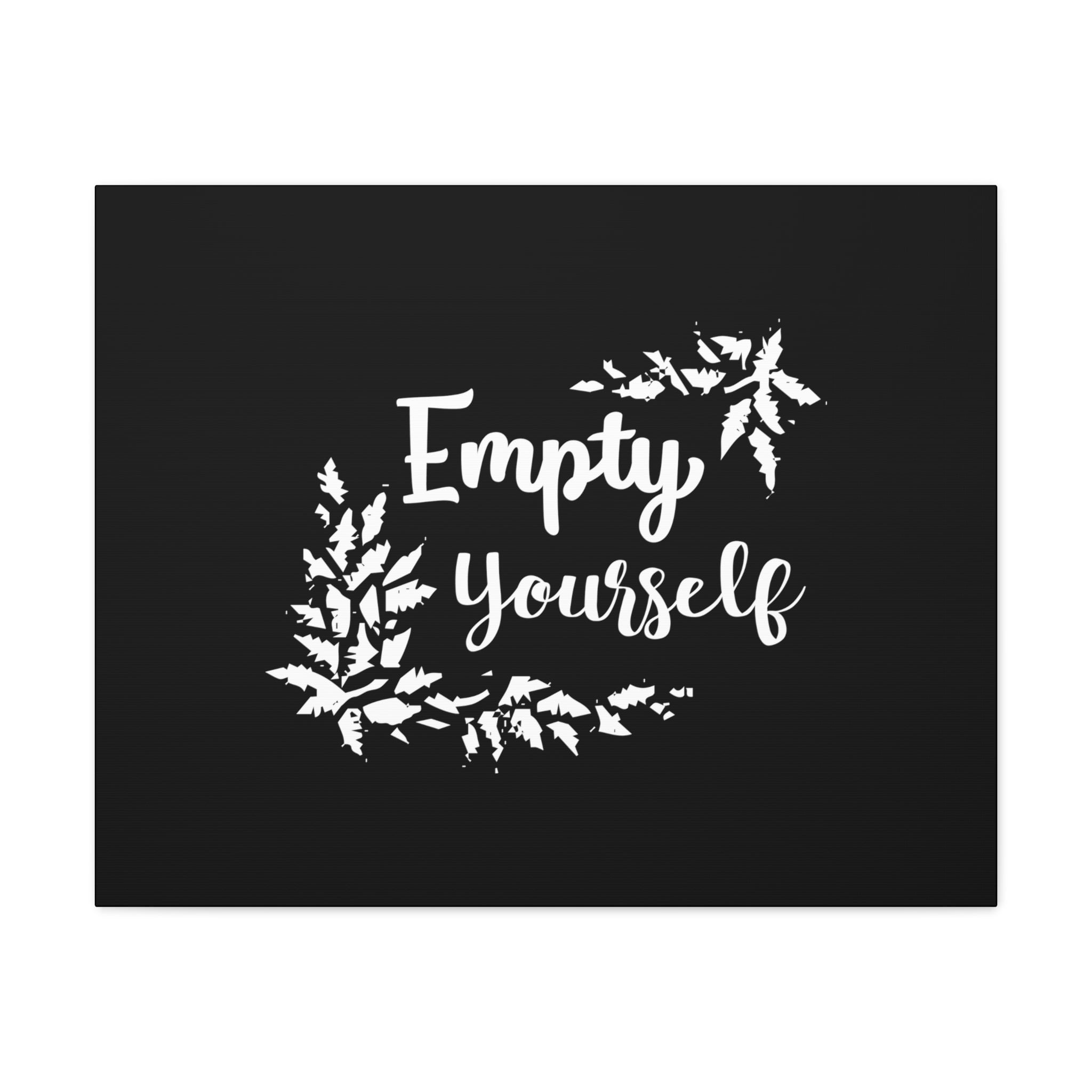Scripture Walls Empty Yourself Matthew 11:28 Christian Wall Art Bible ...