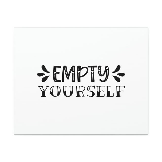 Scripture Walls Empty Yourself Philippians 2:12 Christian Wall Art ...