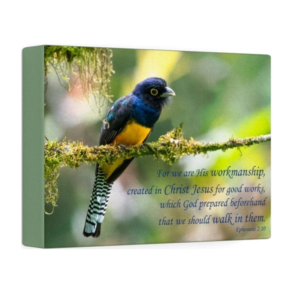 Scripture Walls Ephesians 2:10 For Good Works Bible Verse Canvas ...