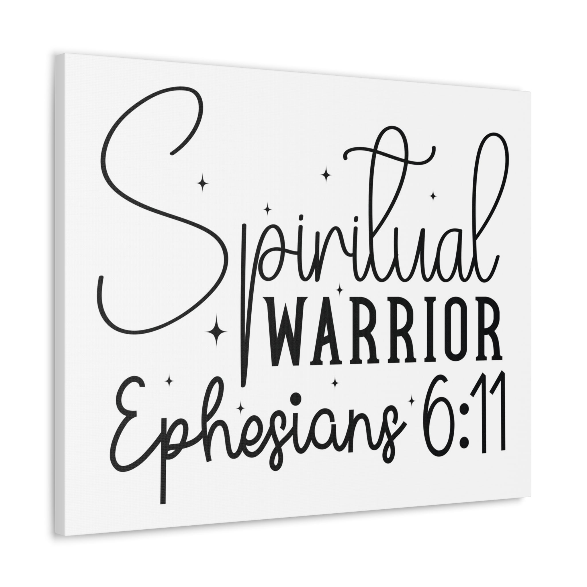 Scripture Walls Ephesians 6:11 A Spiritual Warrior Bible Verse Canvas ...