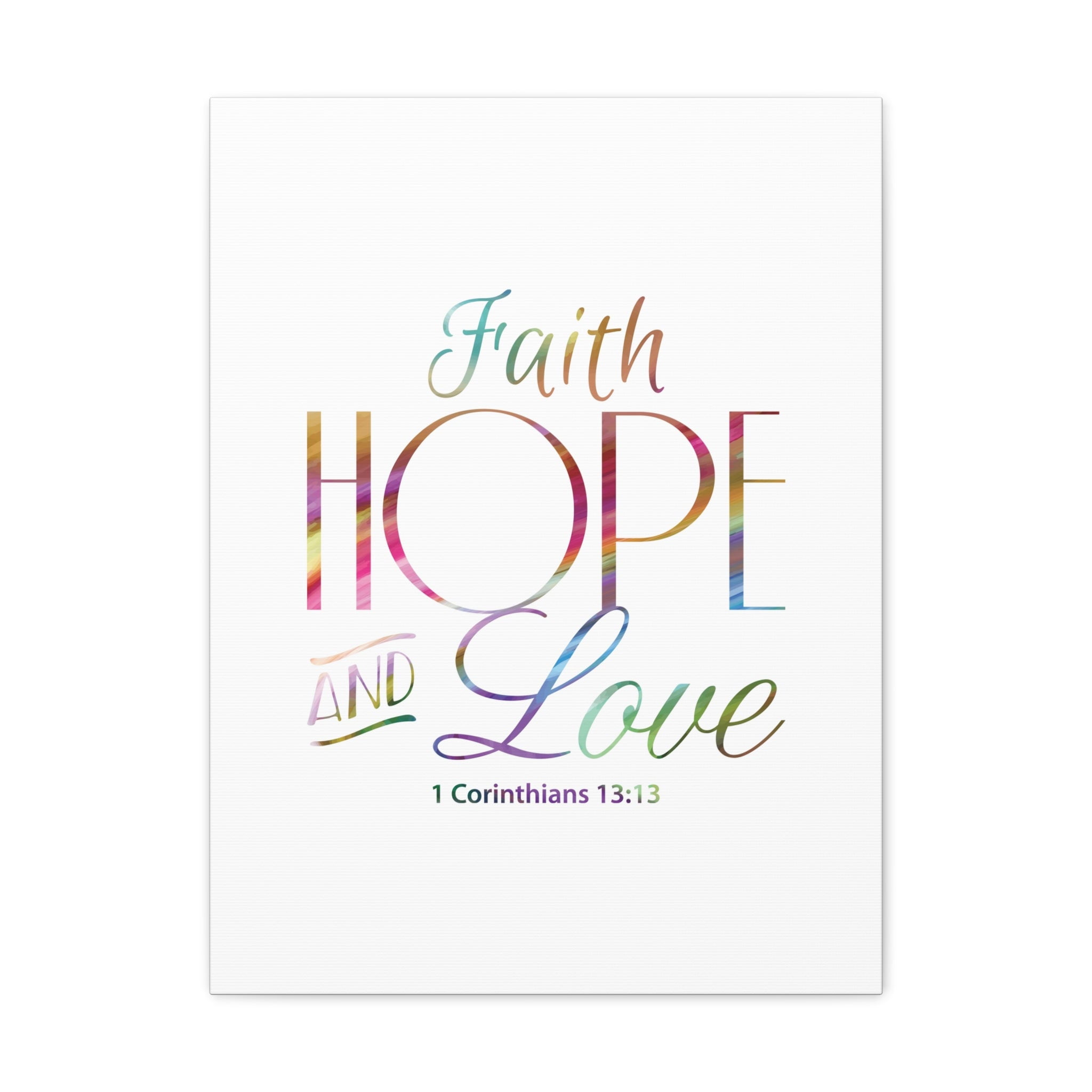 Scripture Walls Faith Hope And Love 1 Corinthians 13:13 Christian Wall ...