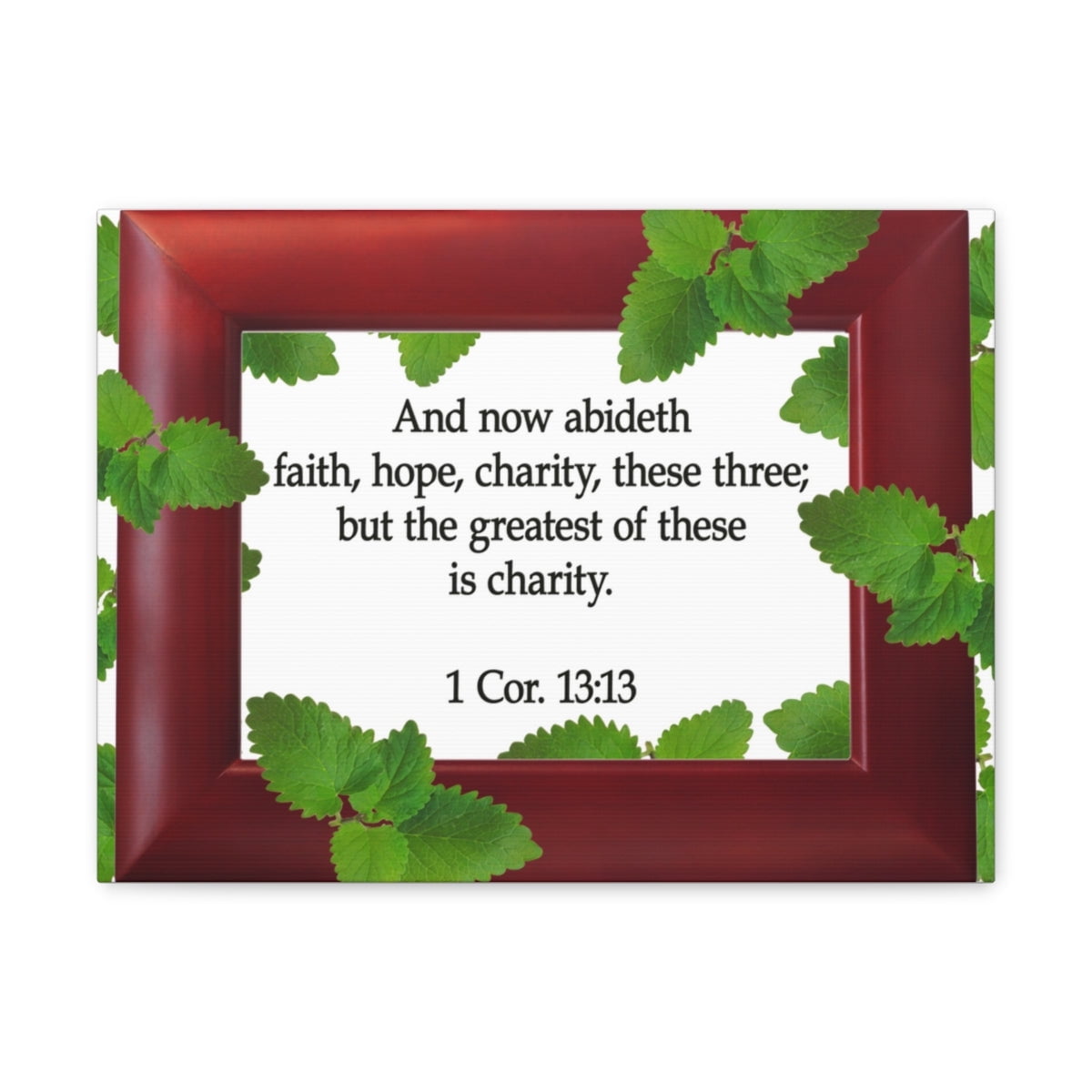 Scripture Walls Faith Hope Charity 1 Corinthians 13:13 Bible Verse ...
