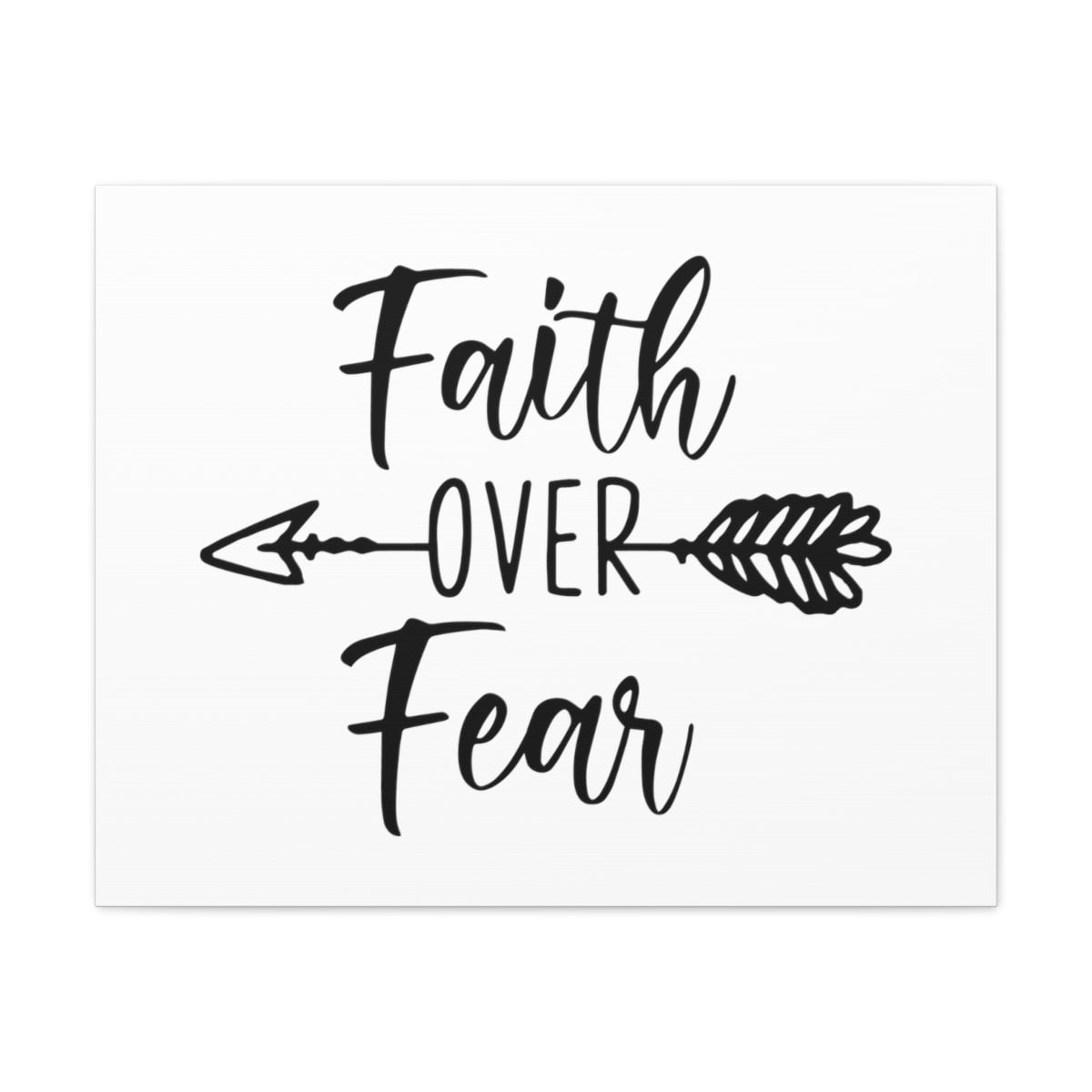 Scripture Walls Faith Over Fear Deuteronomy 31:6 Christian Wall Art ...