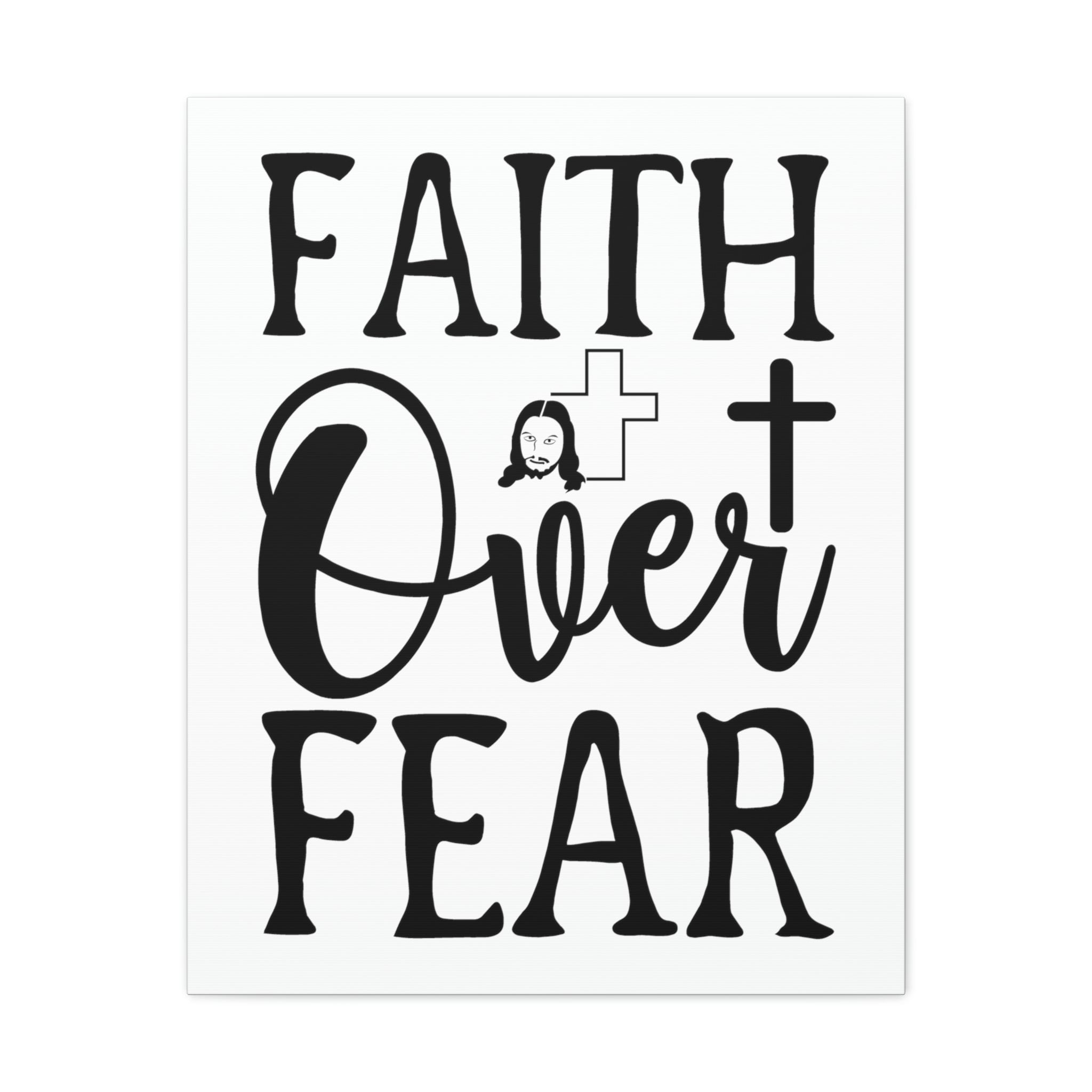 Scripture Walls Isaiah 41:10 Faith Over Fear Bible Verse Canvas ...