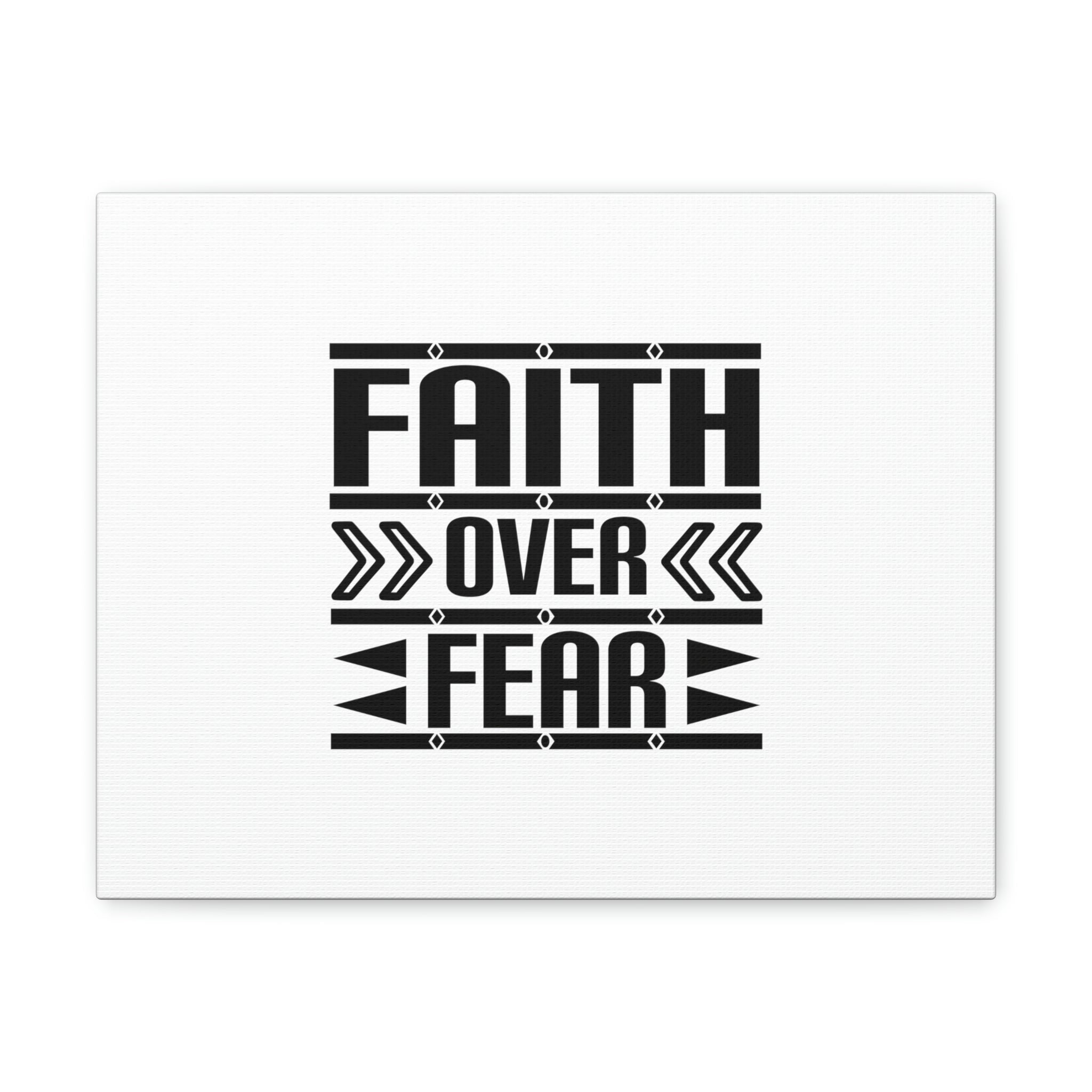 Scripture Walls Faith Over Fear Mark 4:40 Arrow White Christian Wall ...