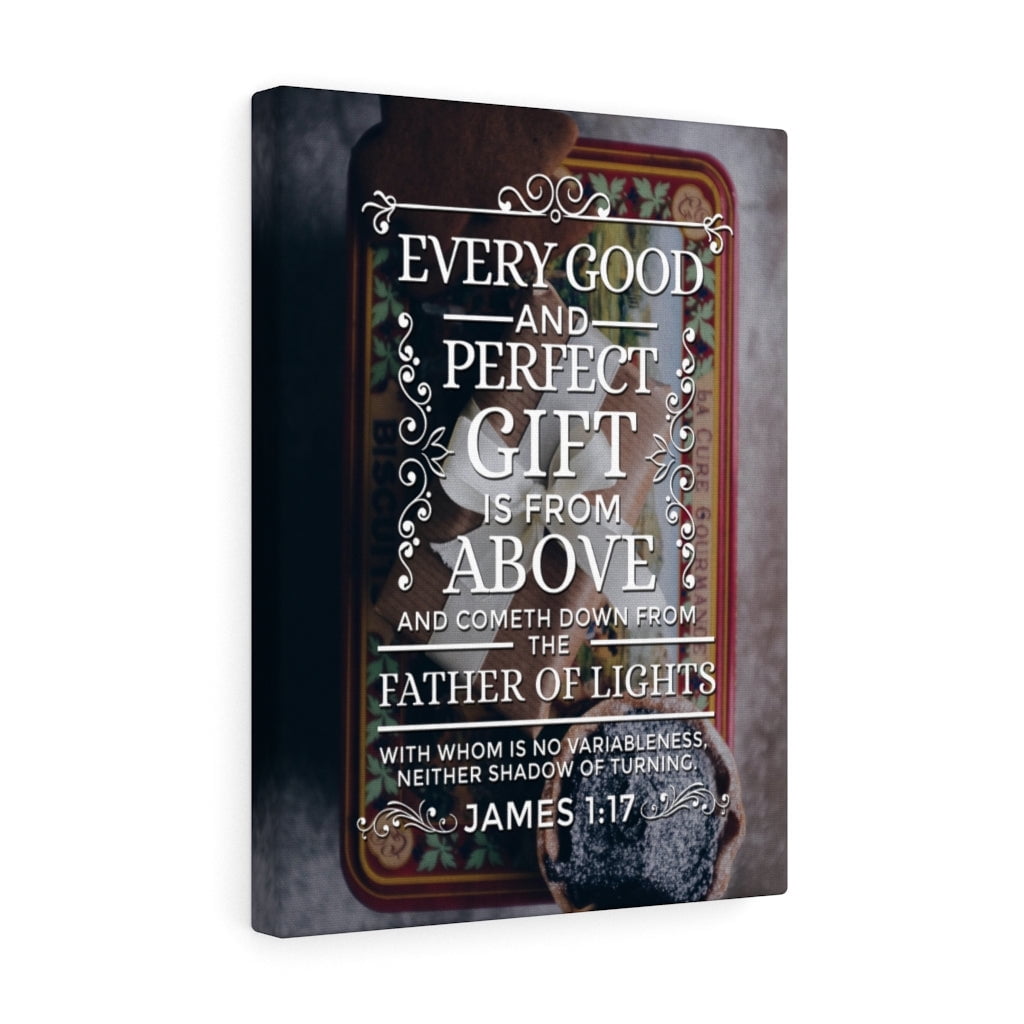 Scripture Walls Father of Lights James 1:17 Bible Verse Canvas ...