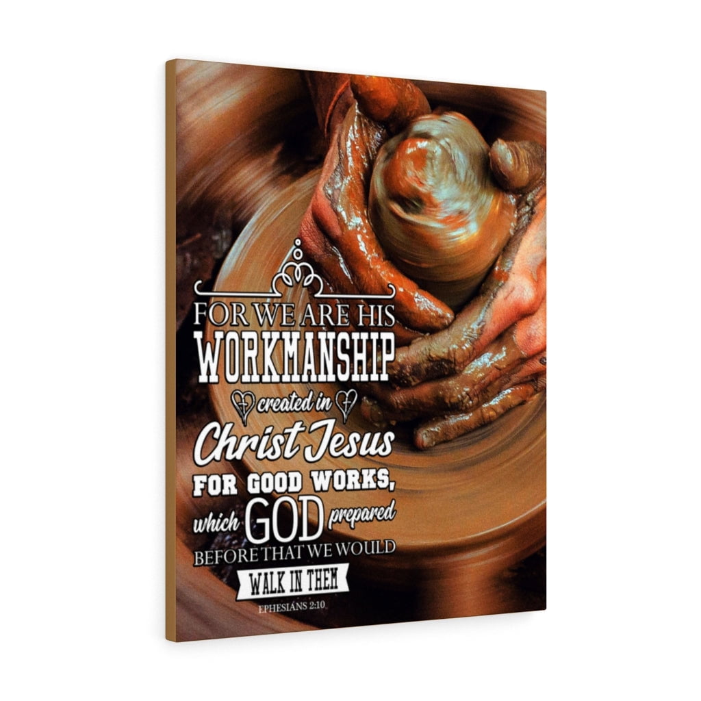 Scripture Walls For Good Works Ephesians 2:10 Bible Verse Canvas ...